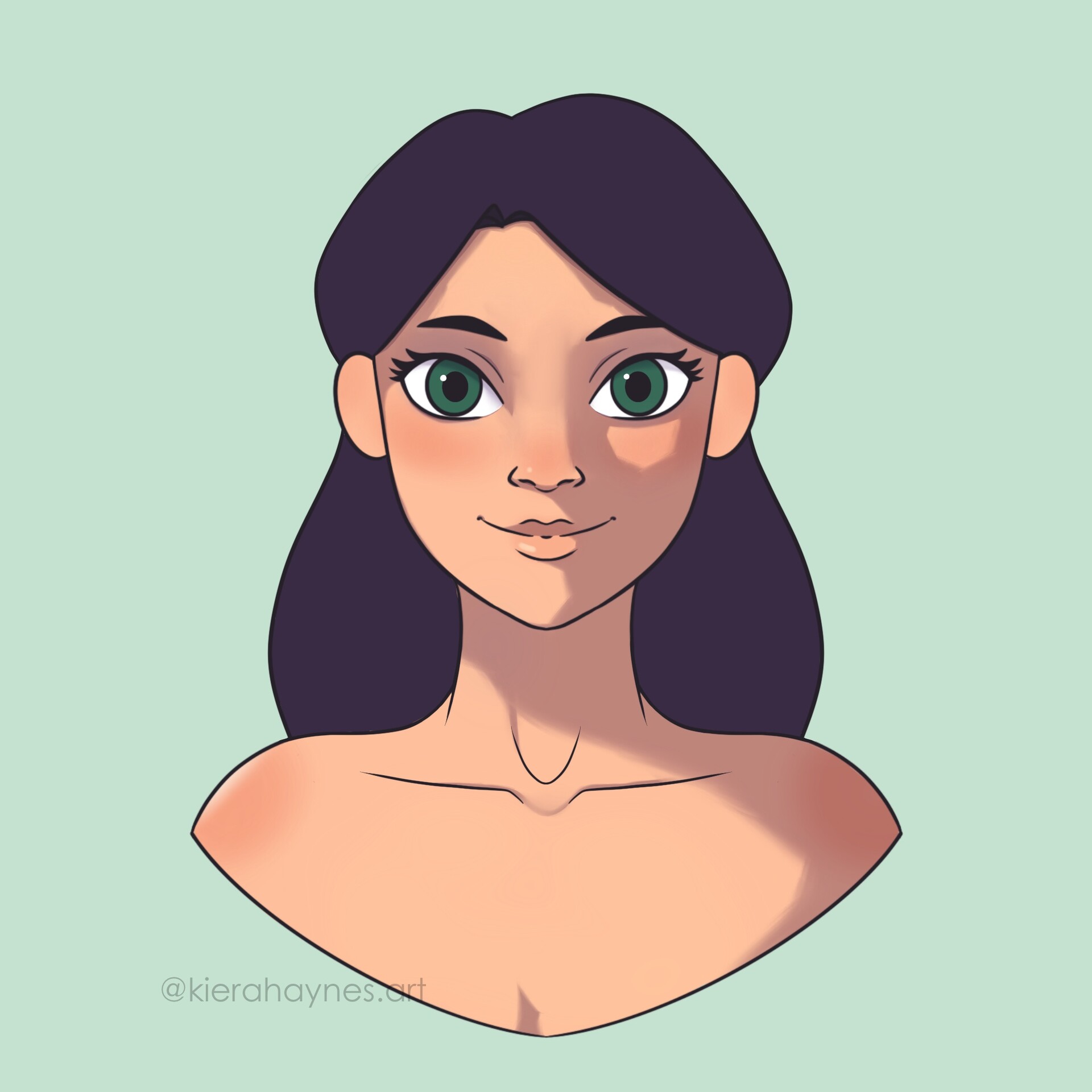 ArtStation - Stylised Skin Study