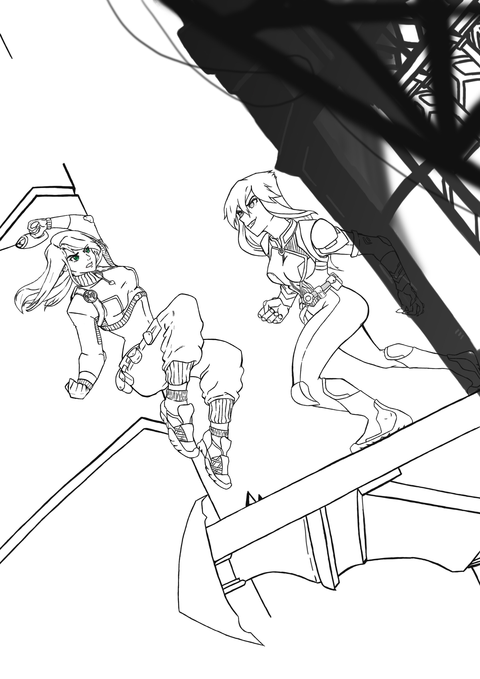 shego kim possible coloring page