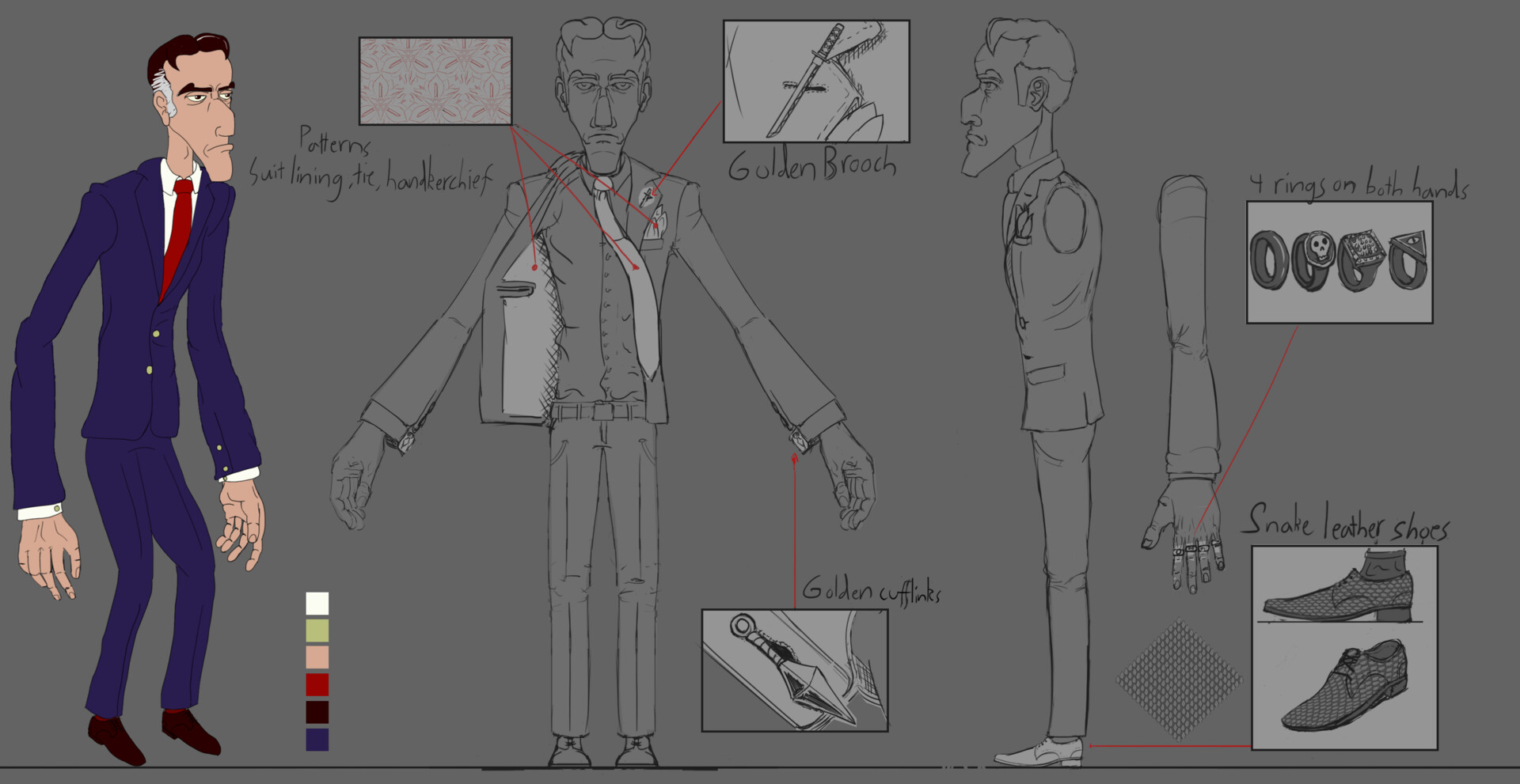 Sampo Keränen - Character Model for Beverage: The Last Call