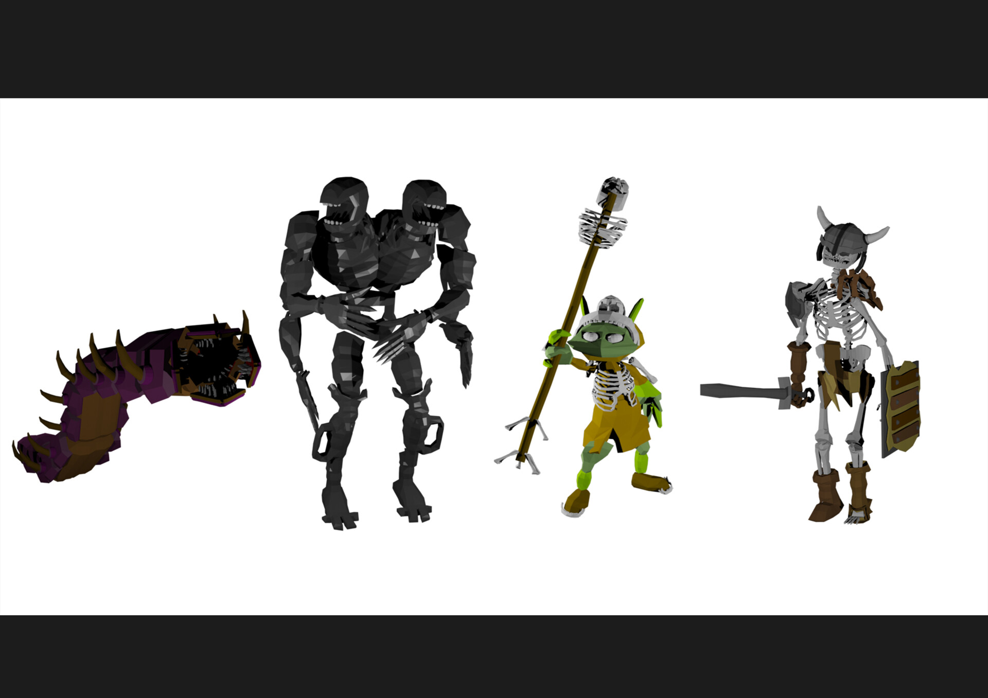 ArtStation - UE4 enemy characters