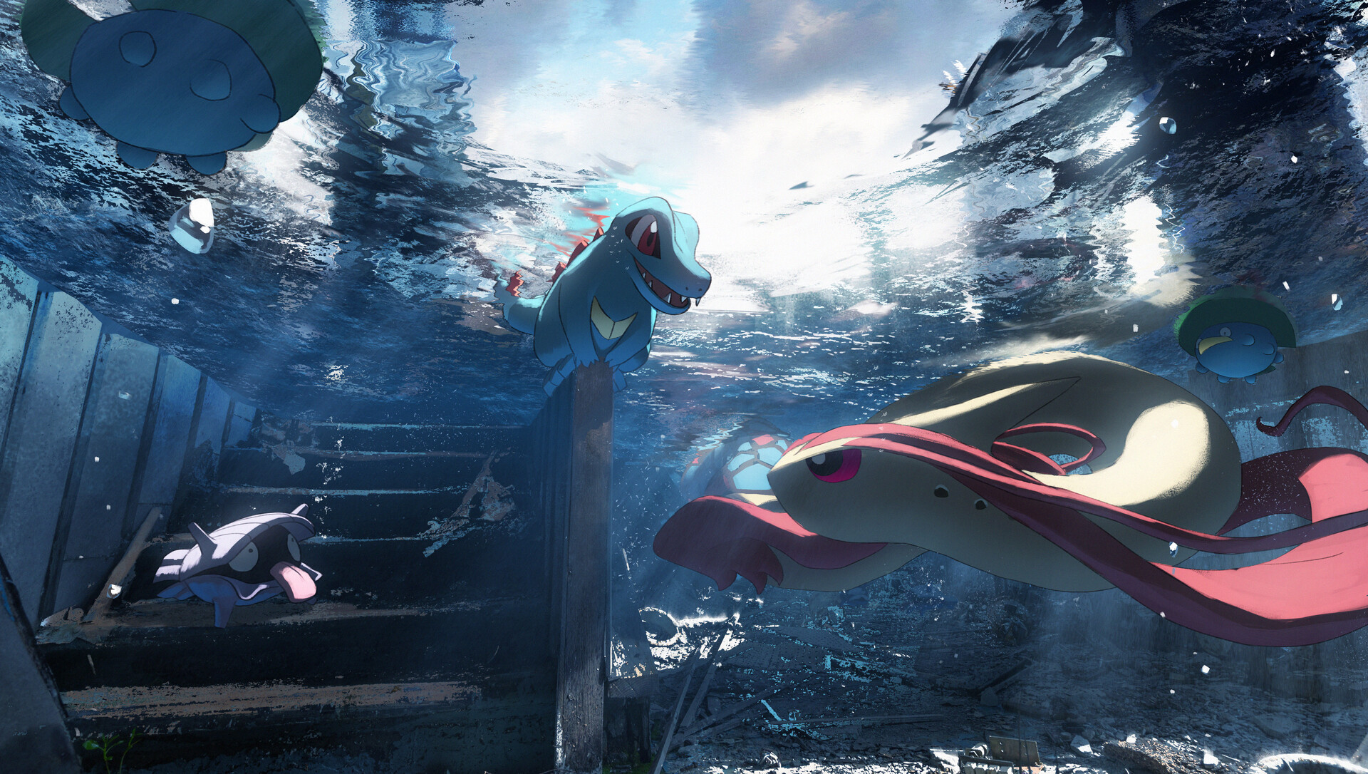Water Type Pokemon Wallpaper