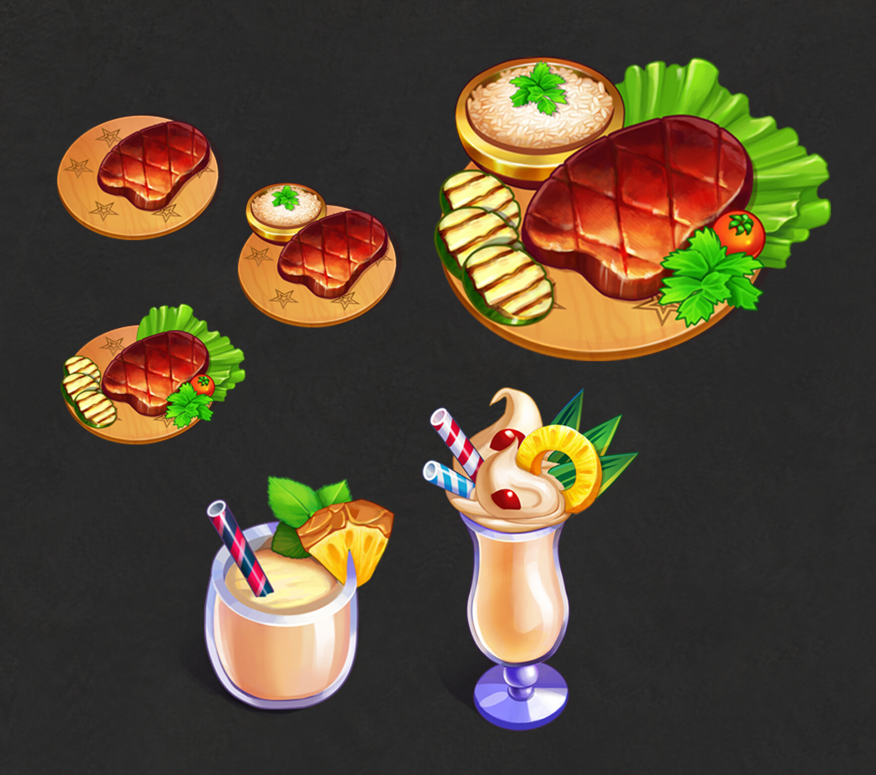 ArtStation - My test task for Matryoshka Games