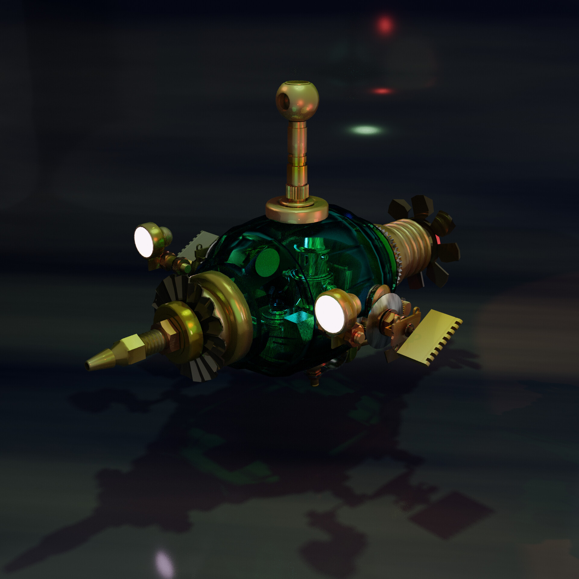 ArtStation - Fantasy Submarine