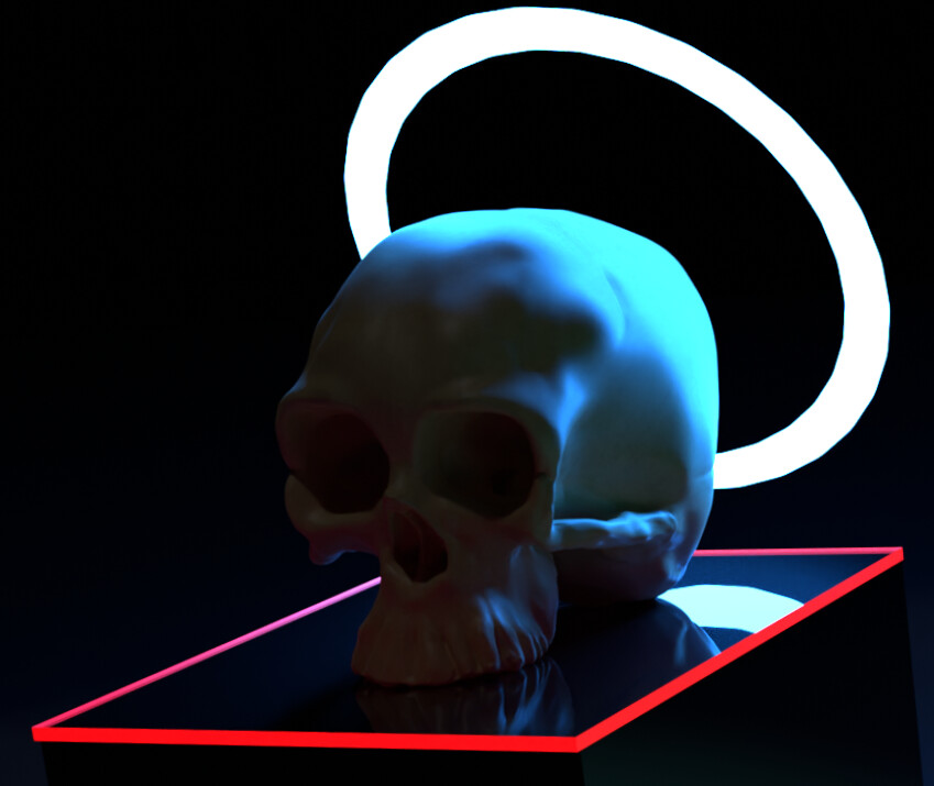 ArtStation - Adam's skull