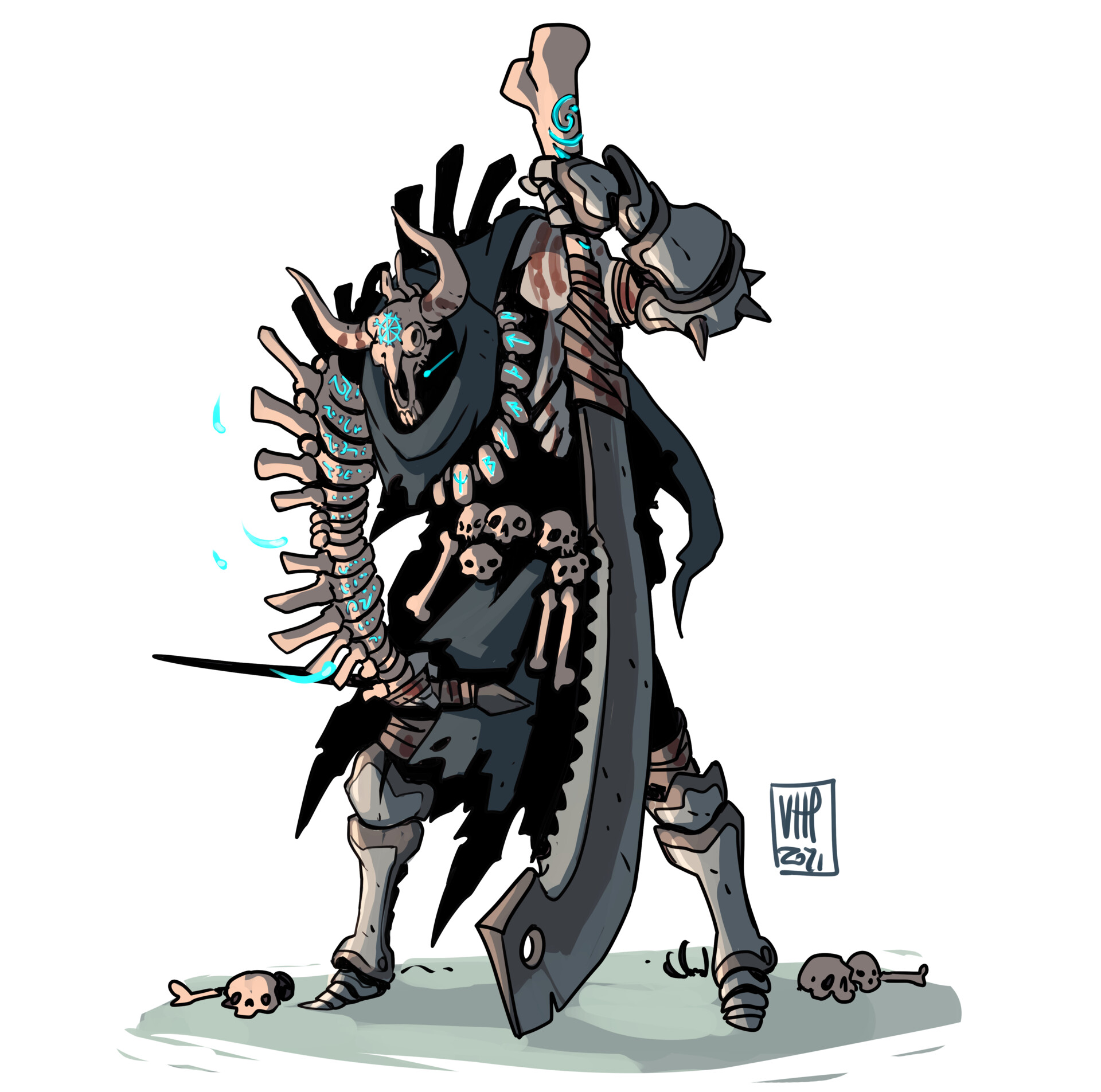 ArtStation - Yrdin the bonecarver