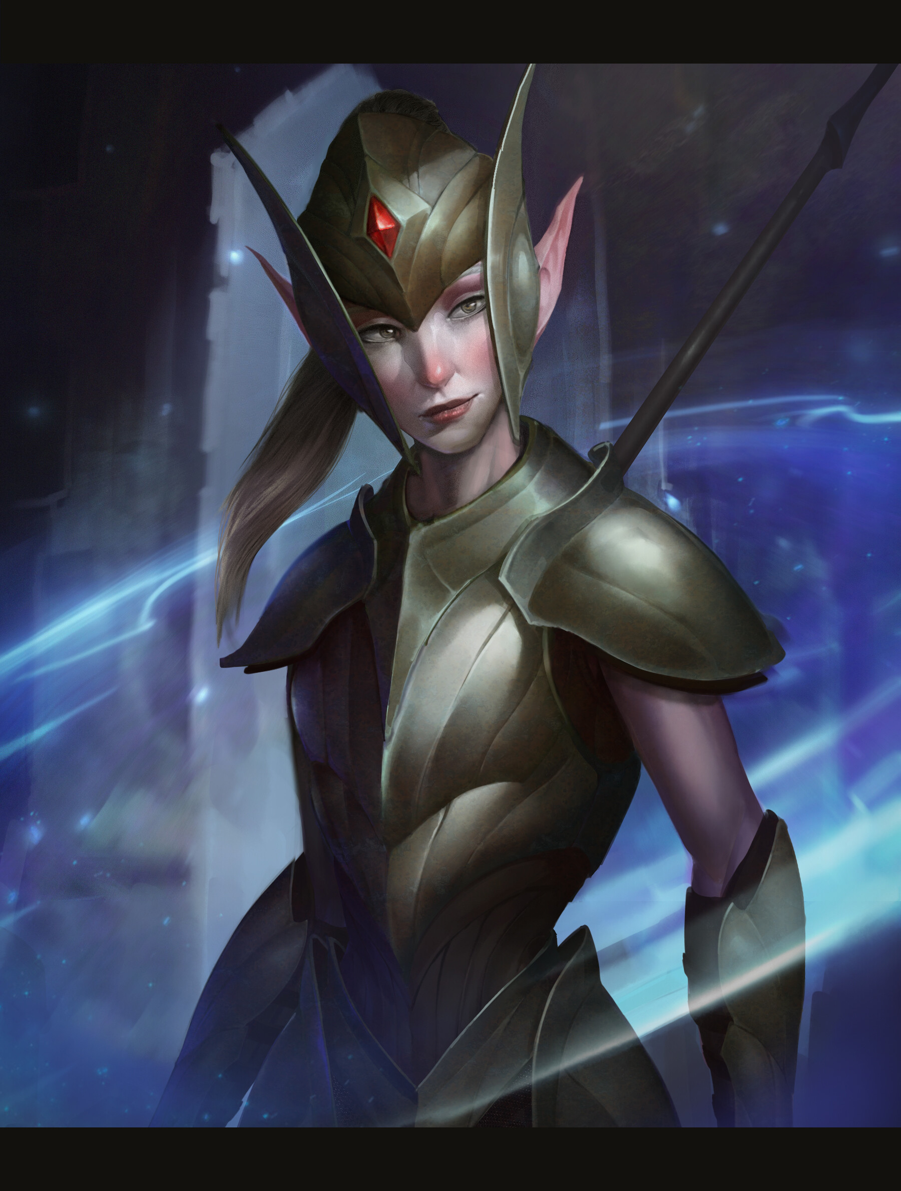 ArtStation - Snow Elf