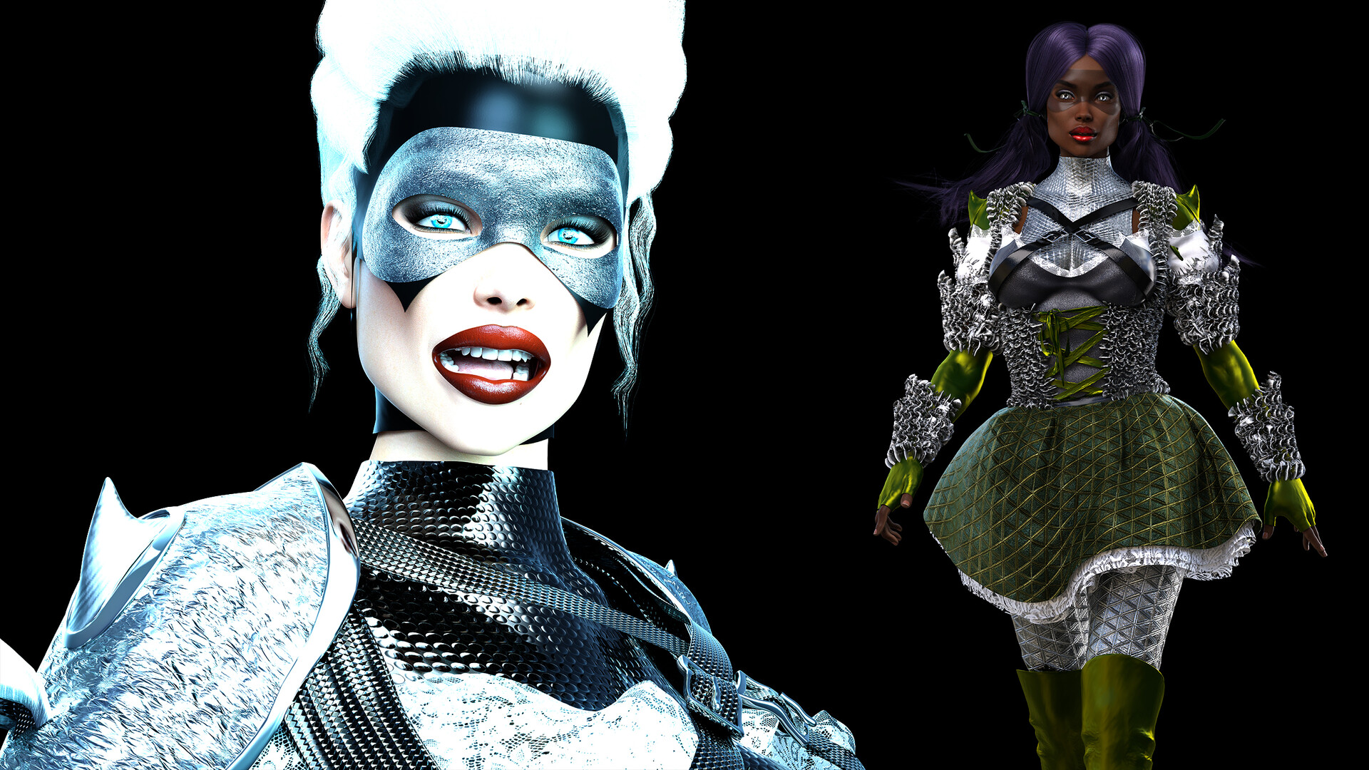 ArtStation - THE ROYAL CYBER DOLLS