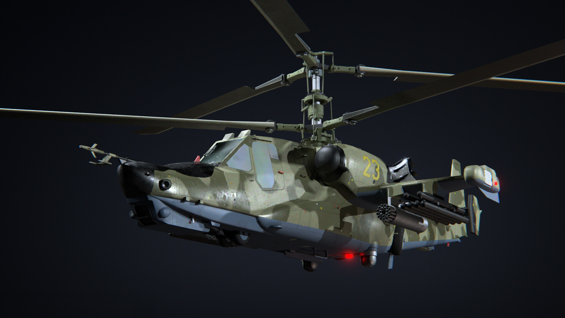 ArtStation - Helicopter Ka-50 "White Lily"