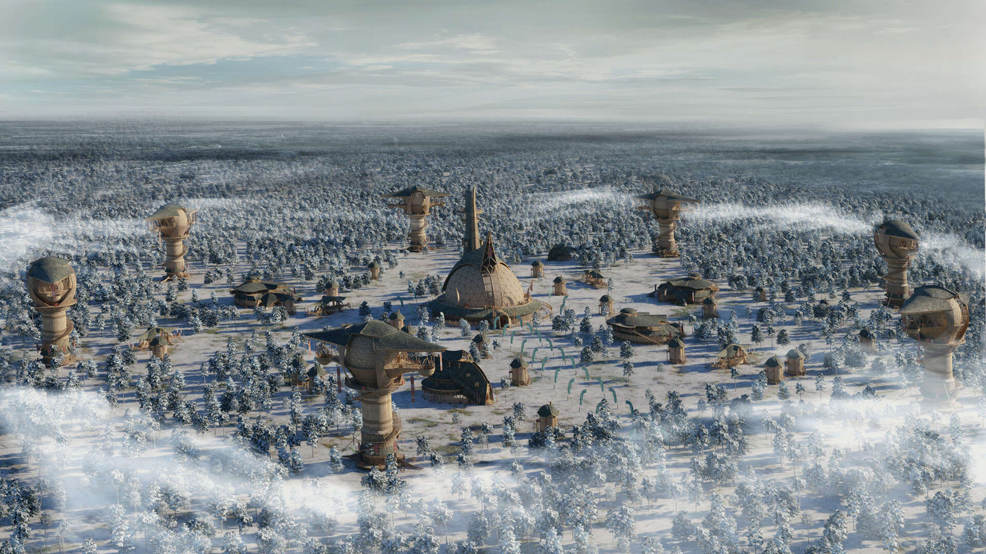 ArtStation - Hidden Village