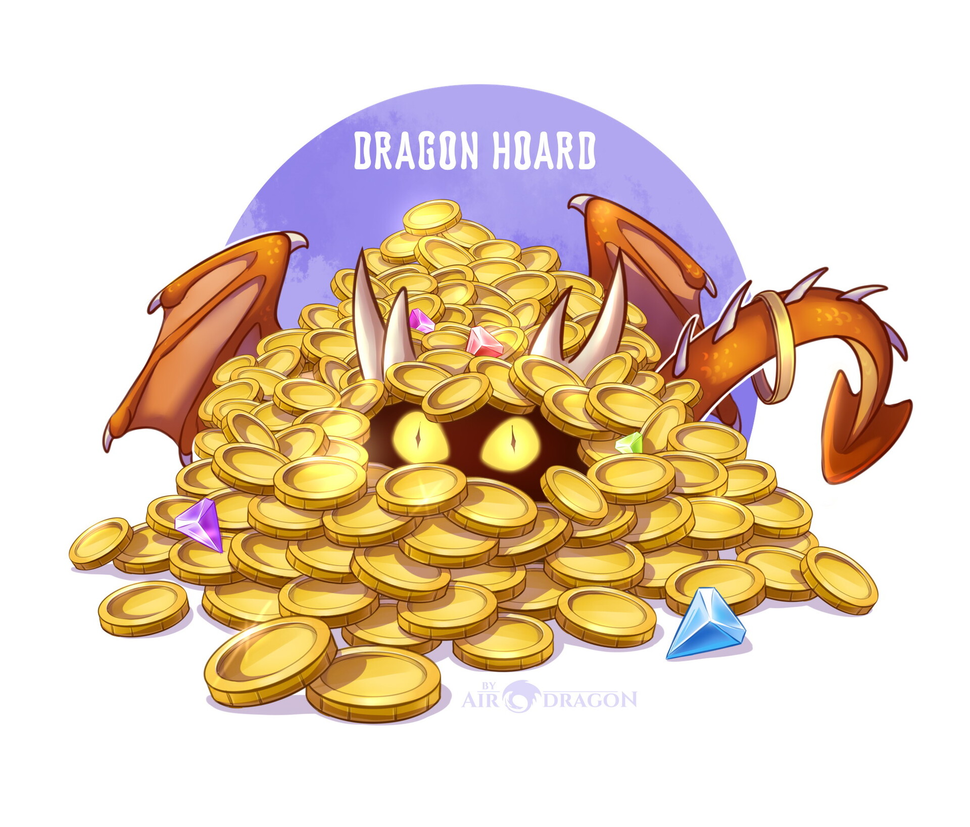 ArtStation - Dragon hoard