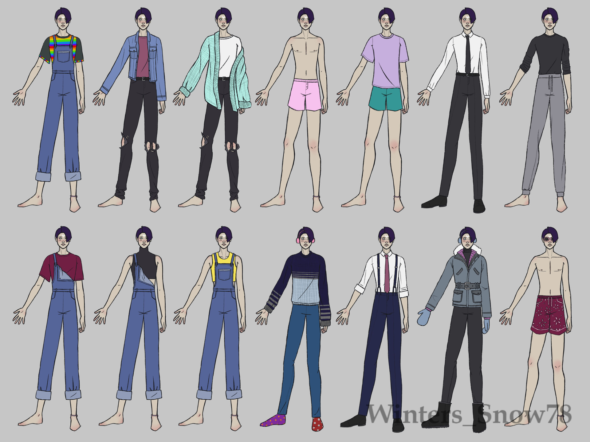 ArtStation - Atticus Outfits