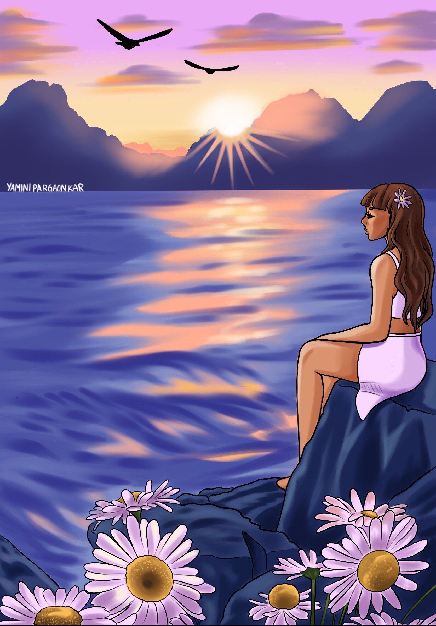 ArtStation - Serene Waves