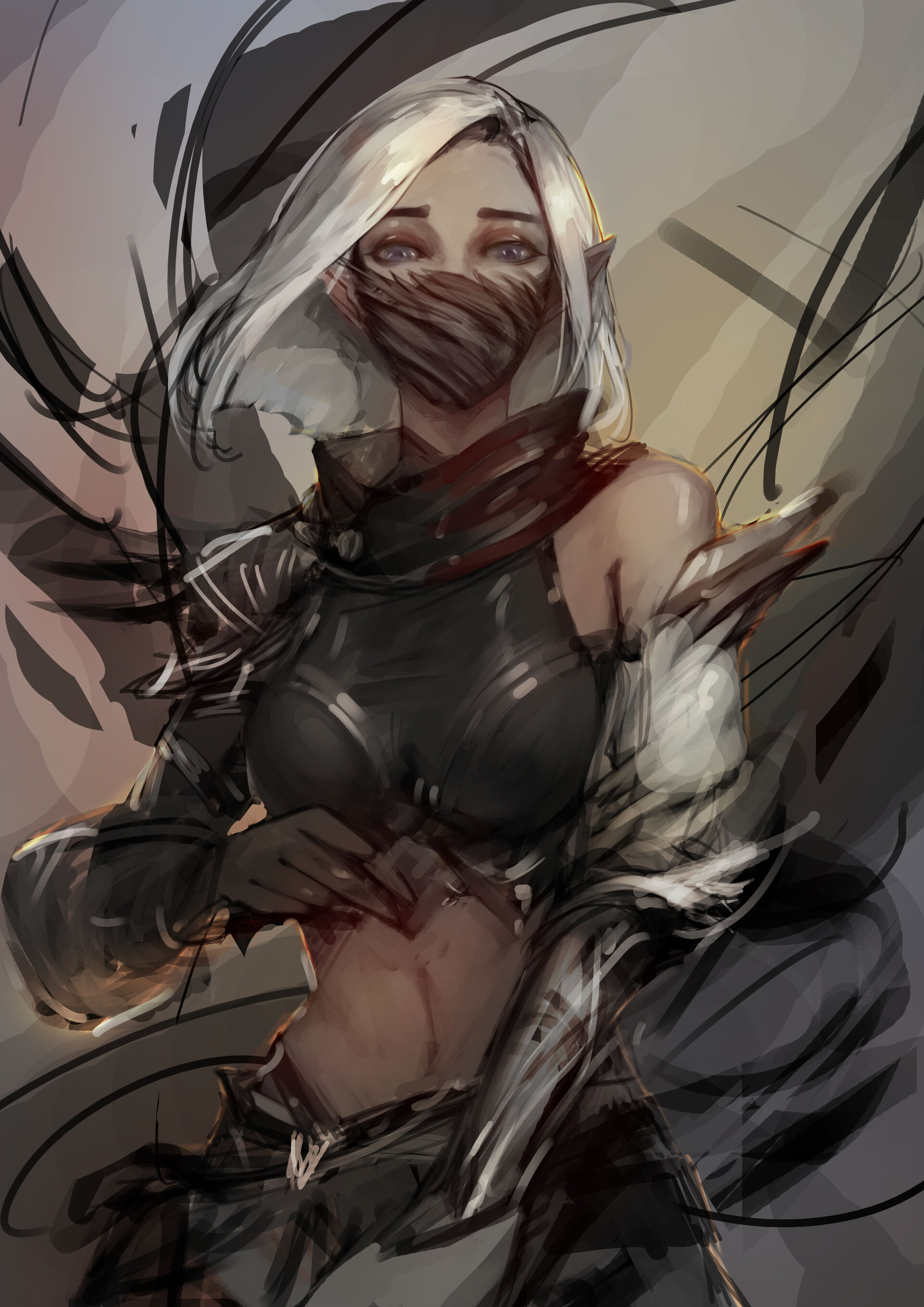 ArtStation - drow archer