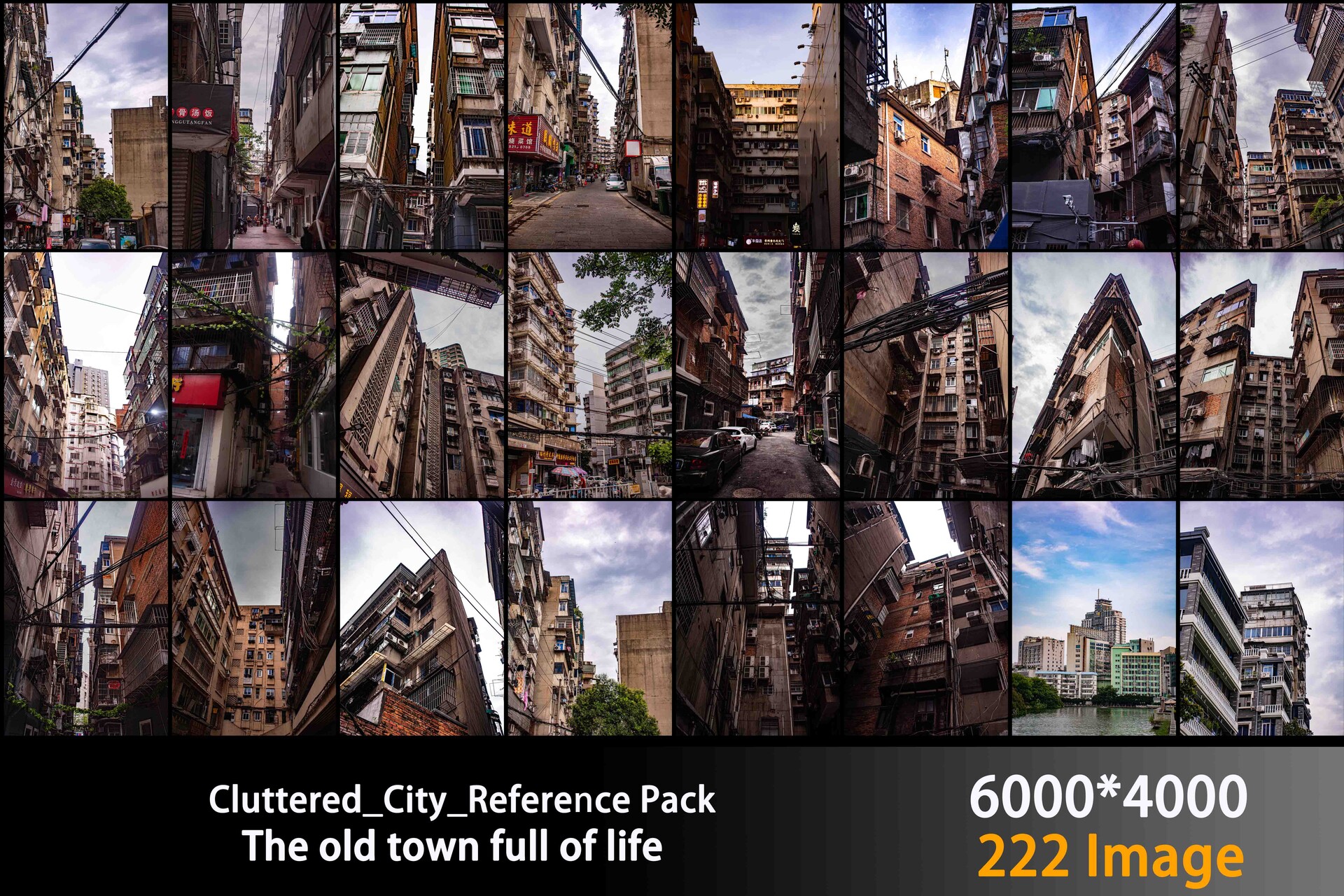pig jio - Cluttered_City_Reference Pack