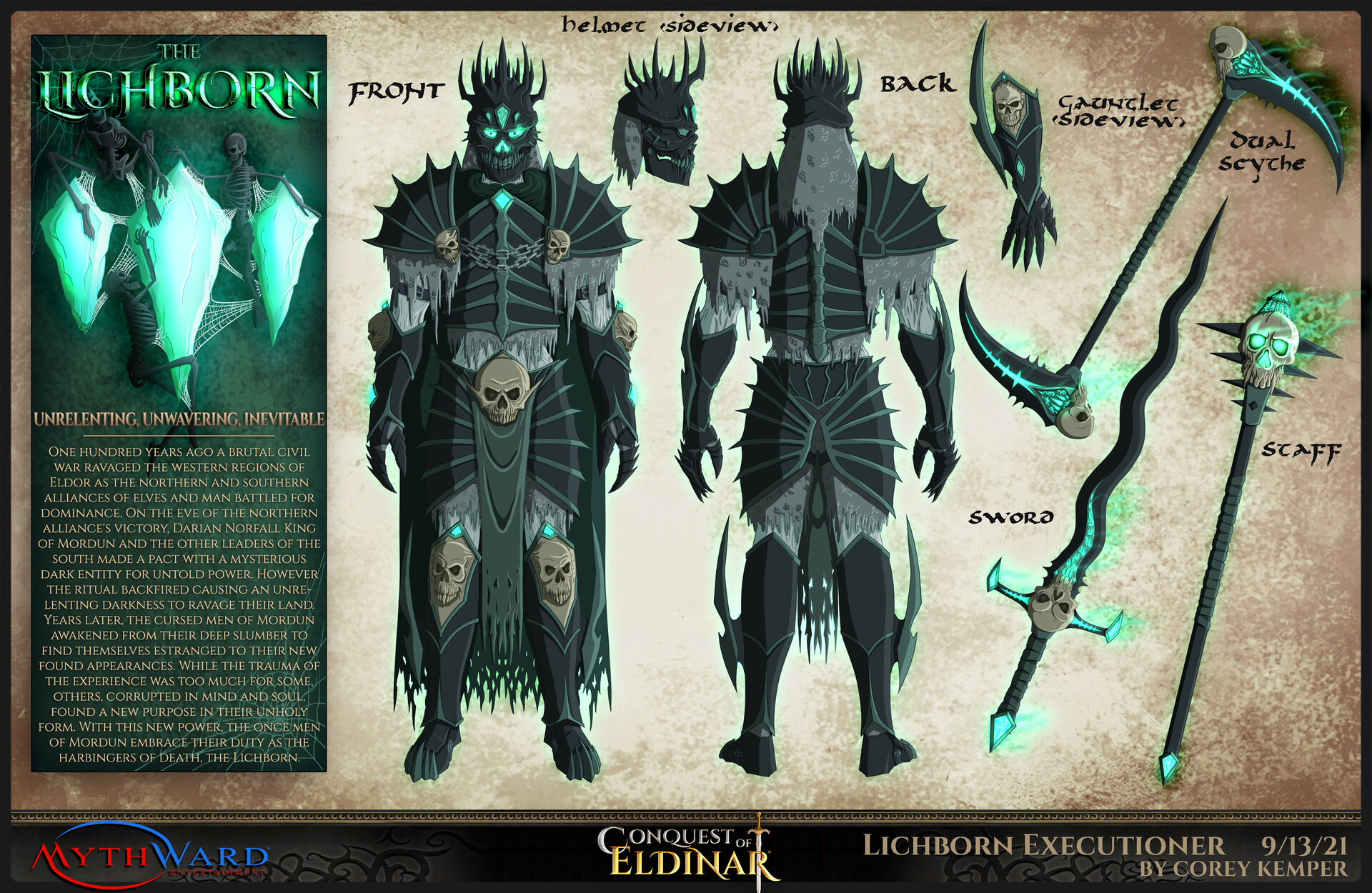 ArtStation - LICHBORN EXECUTIONER - Concept Art