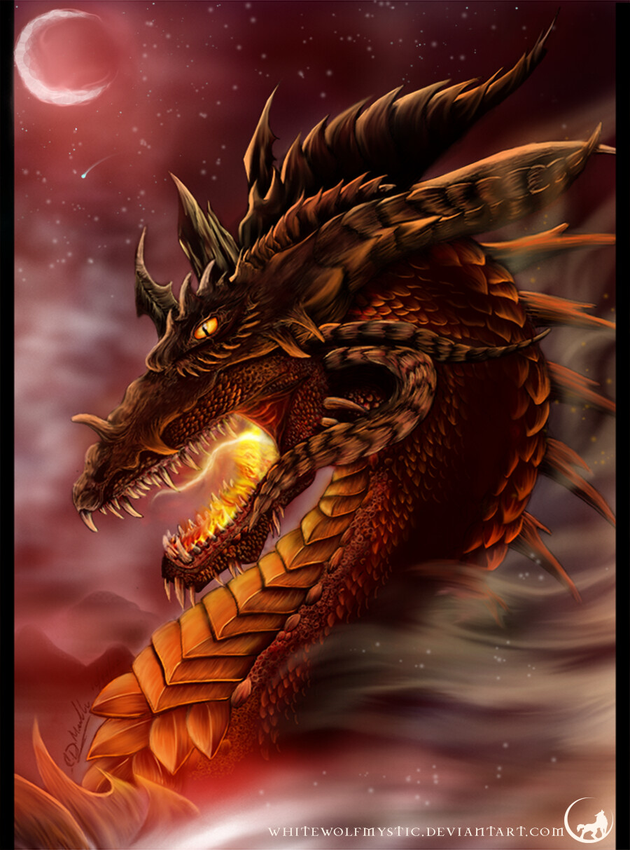 ArtStation - The Necromancer's Dragon