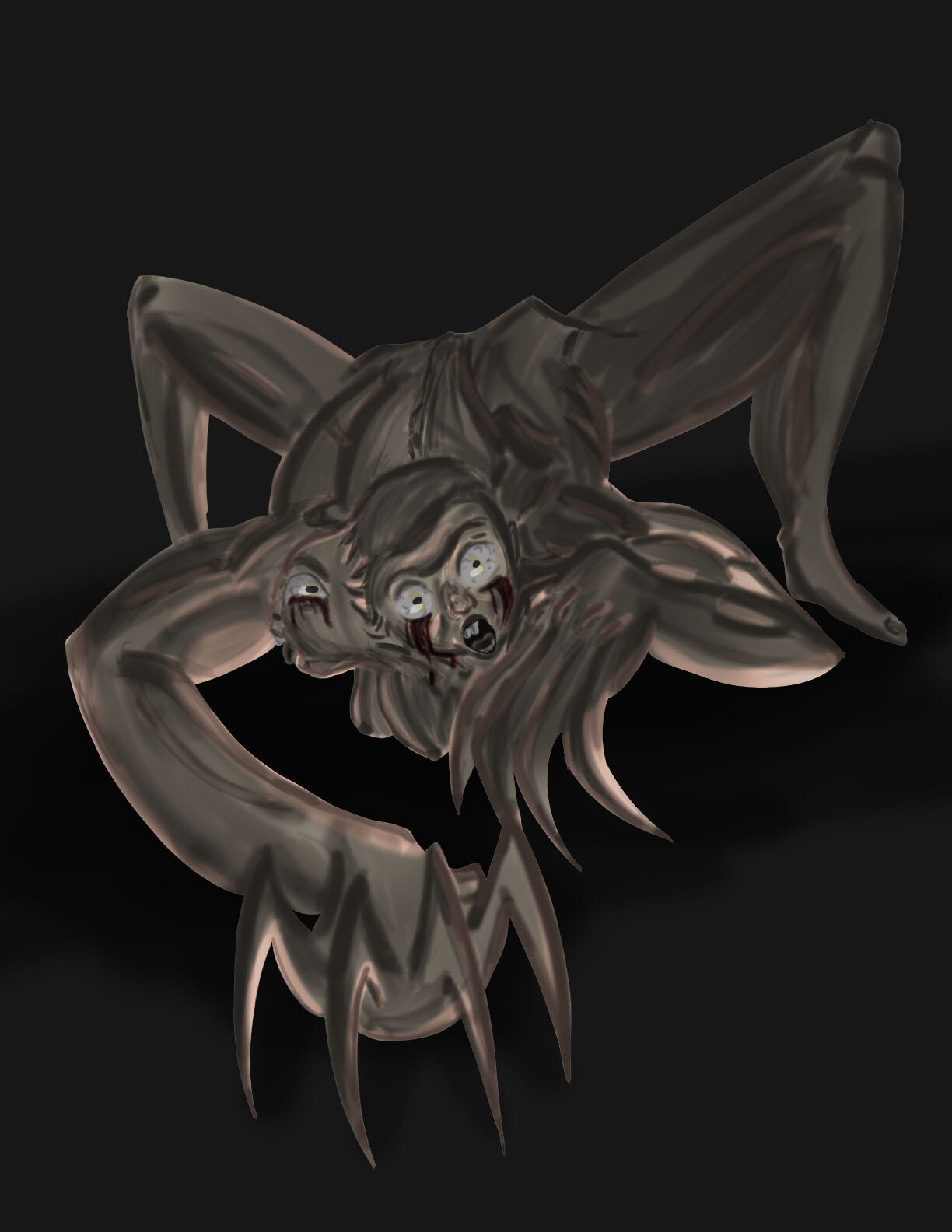 ArtStation - Gehenna's Lurking Child