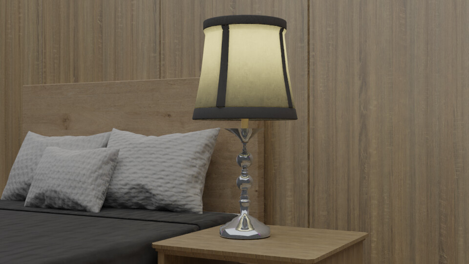 ArtStation - Realistic Lamp