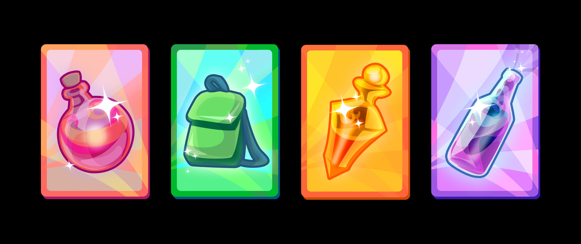 Vilma Oksanen - UI Assets for Seeker: Adventure and Seeker: My Shadow