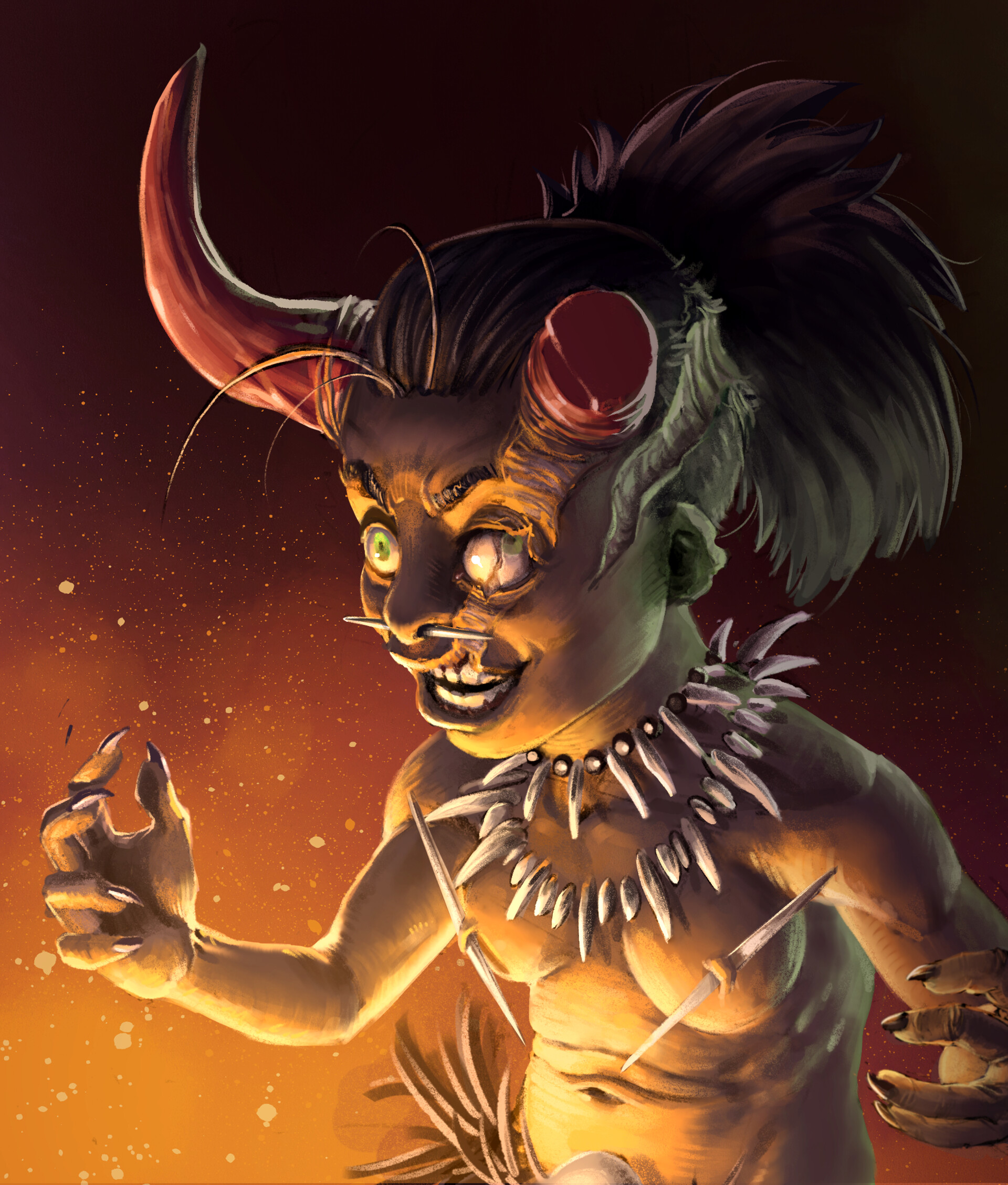 ArtStation - DEMON CHAMAN