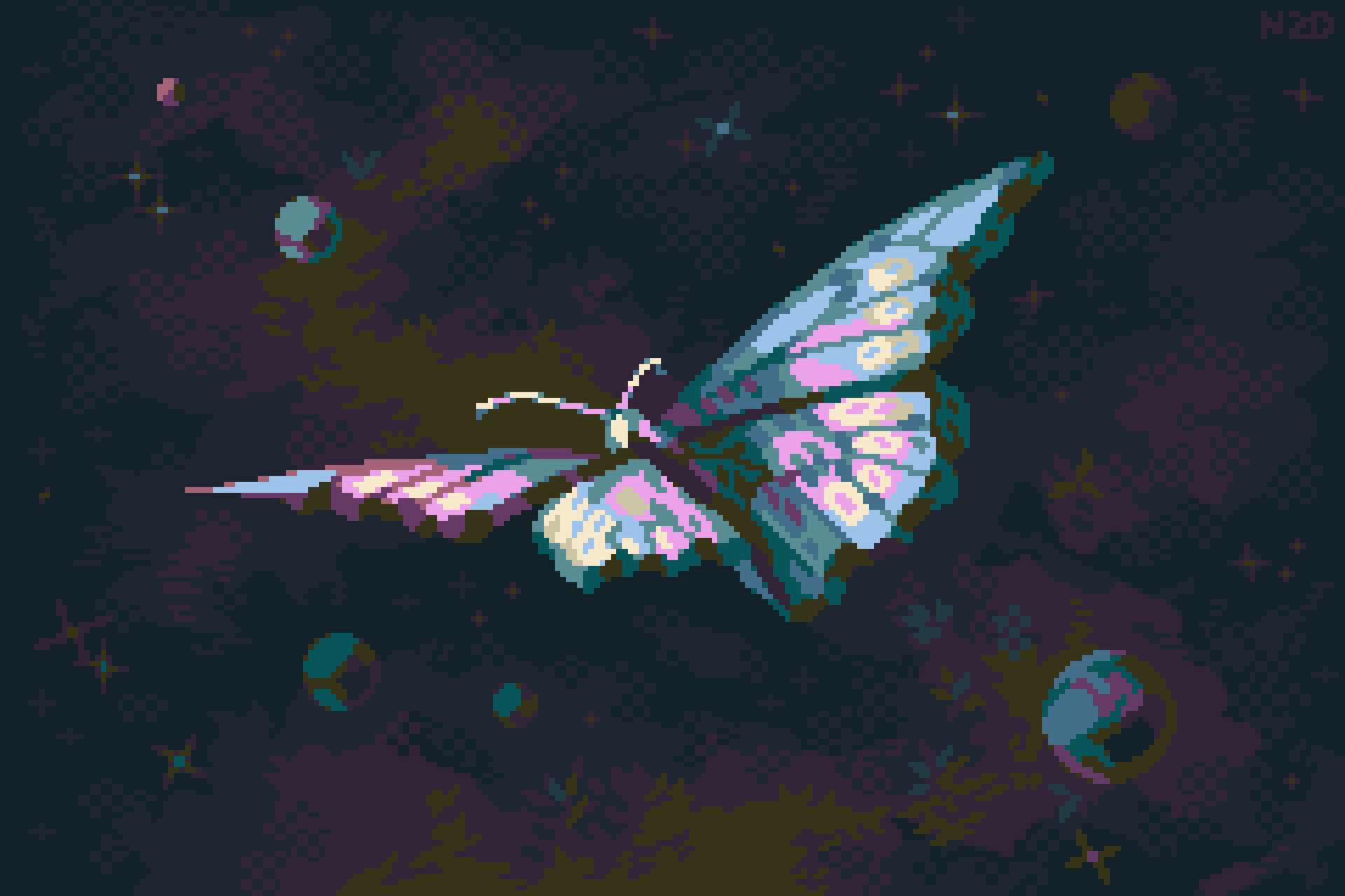 ArtStation - Galactic Butterfly