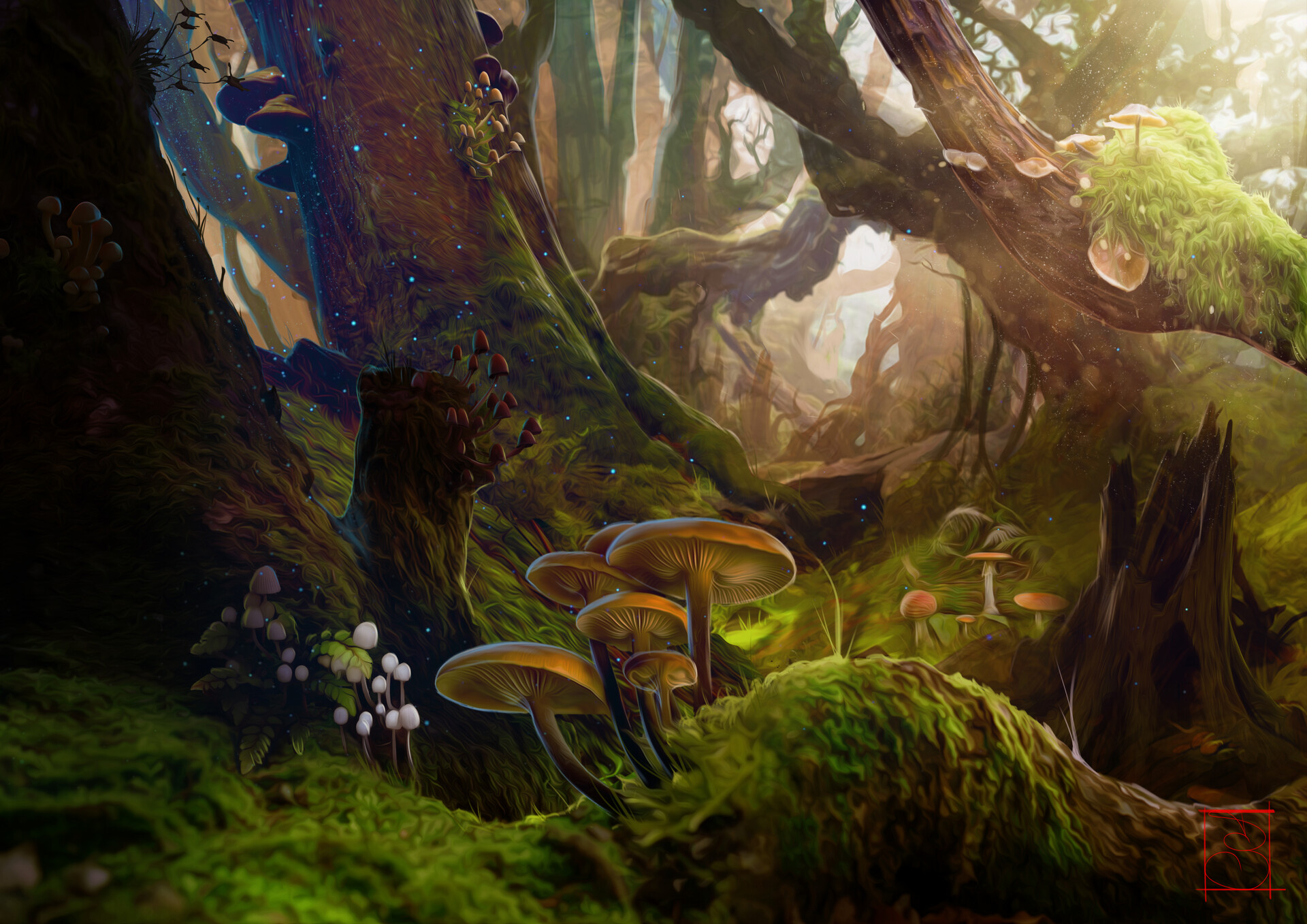 ArtStation - Into the woods