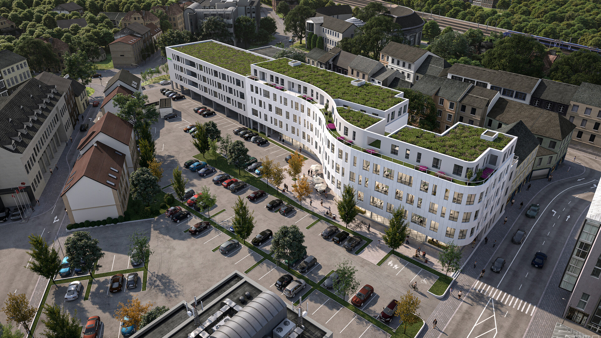 ArtStation - Modern and attractive look for downtown Merzig