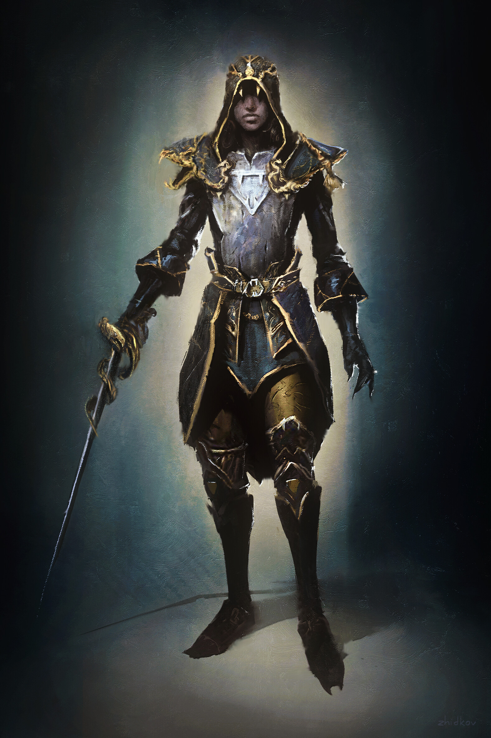 ArtStation - Character Design - Golden Musketeer