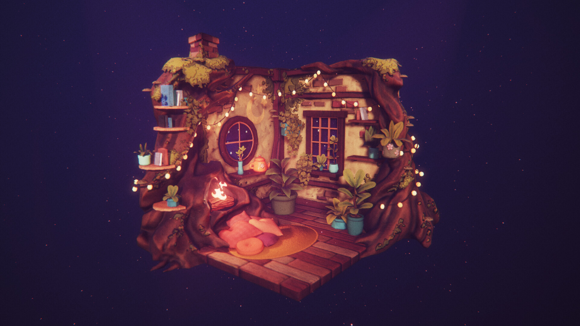 ArtStation - Cozy house