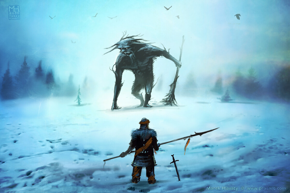 ArtStation - Troll Encounter