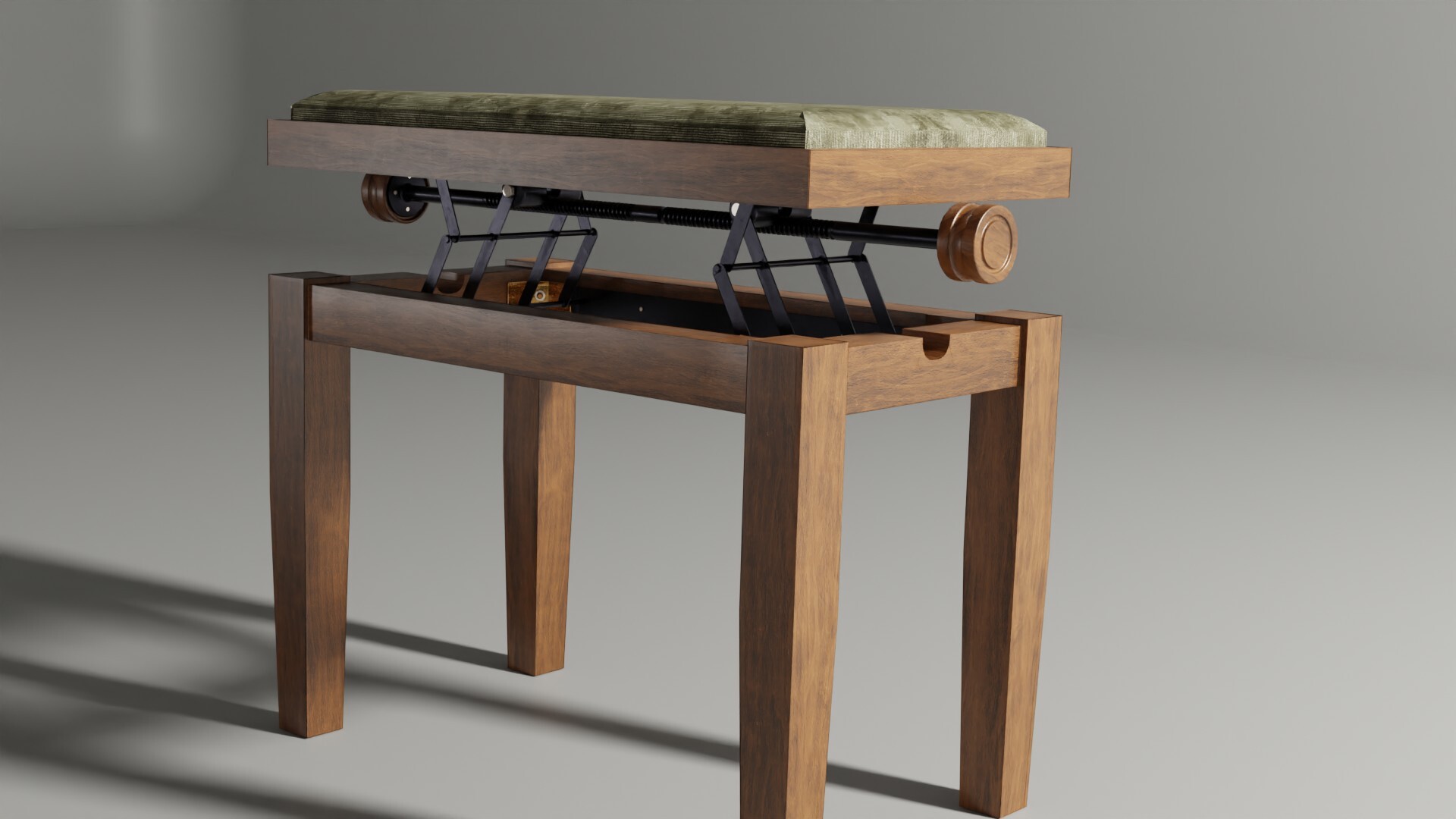 ArtStation - My piano stool (animate)