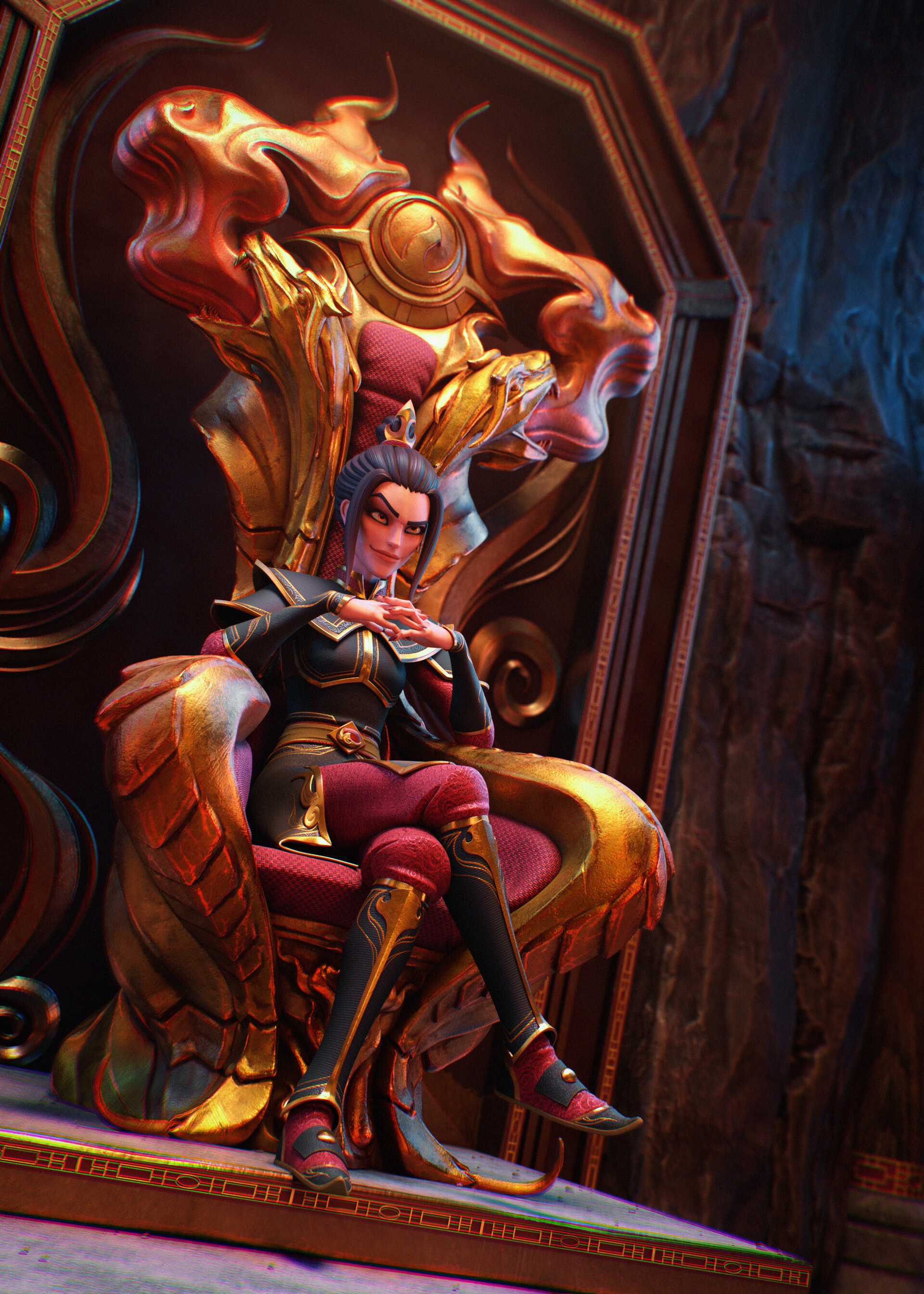 ArtStation - Throne | Azula