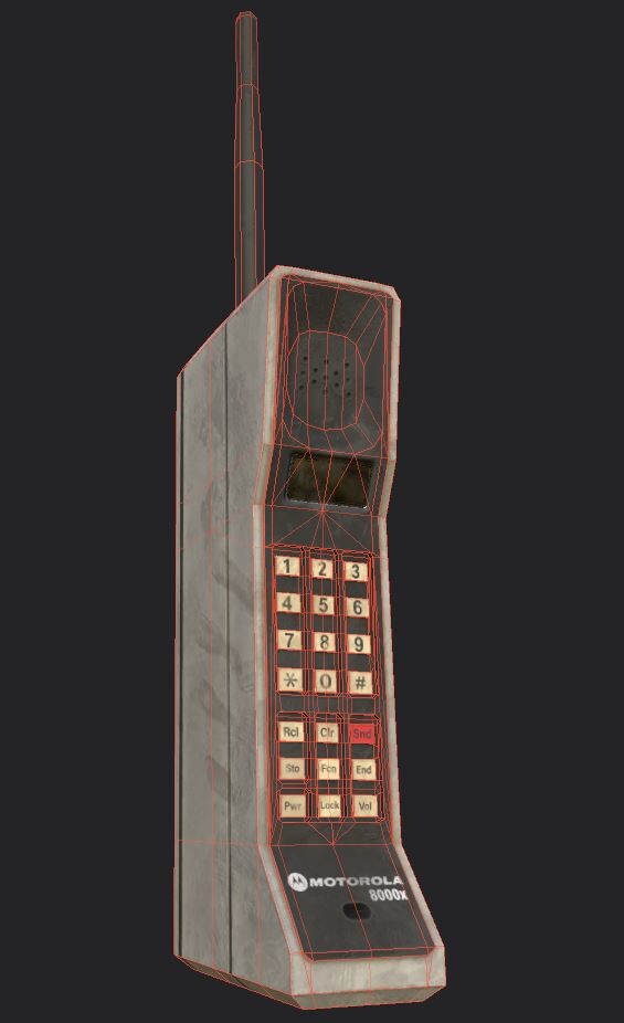 Motorola Brick Phone Ad