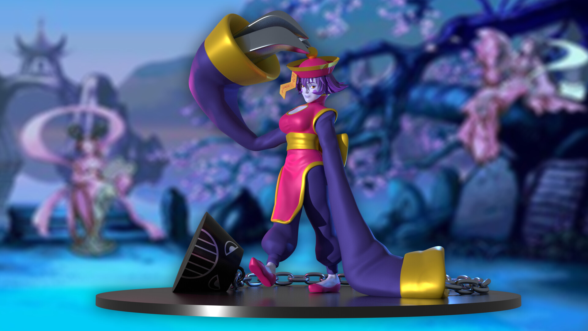 ArtStation - Darkstalkers - Hsien Ko/ Lei-lei