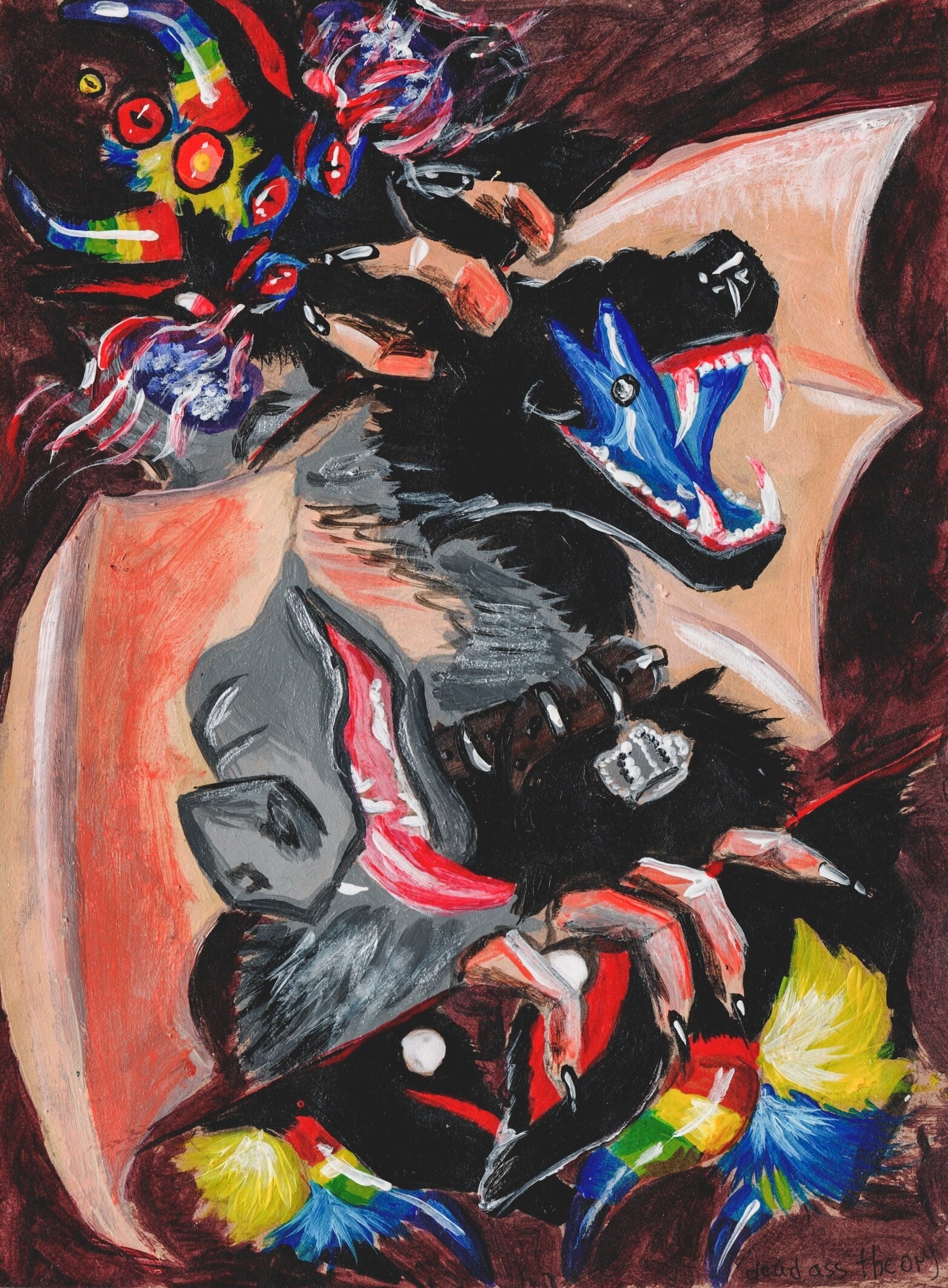 ArtStation - demonic art house