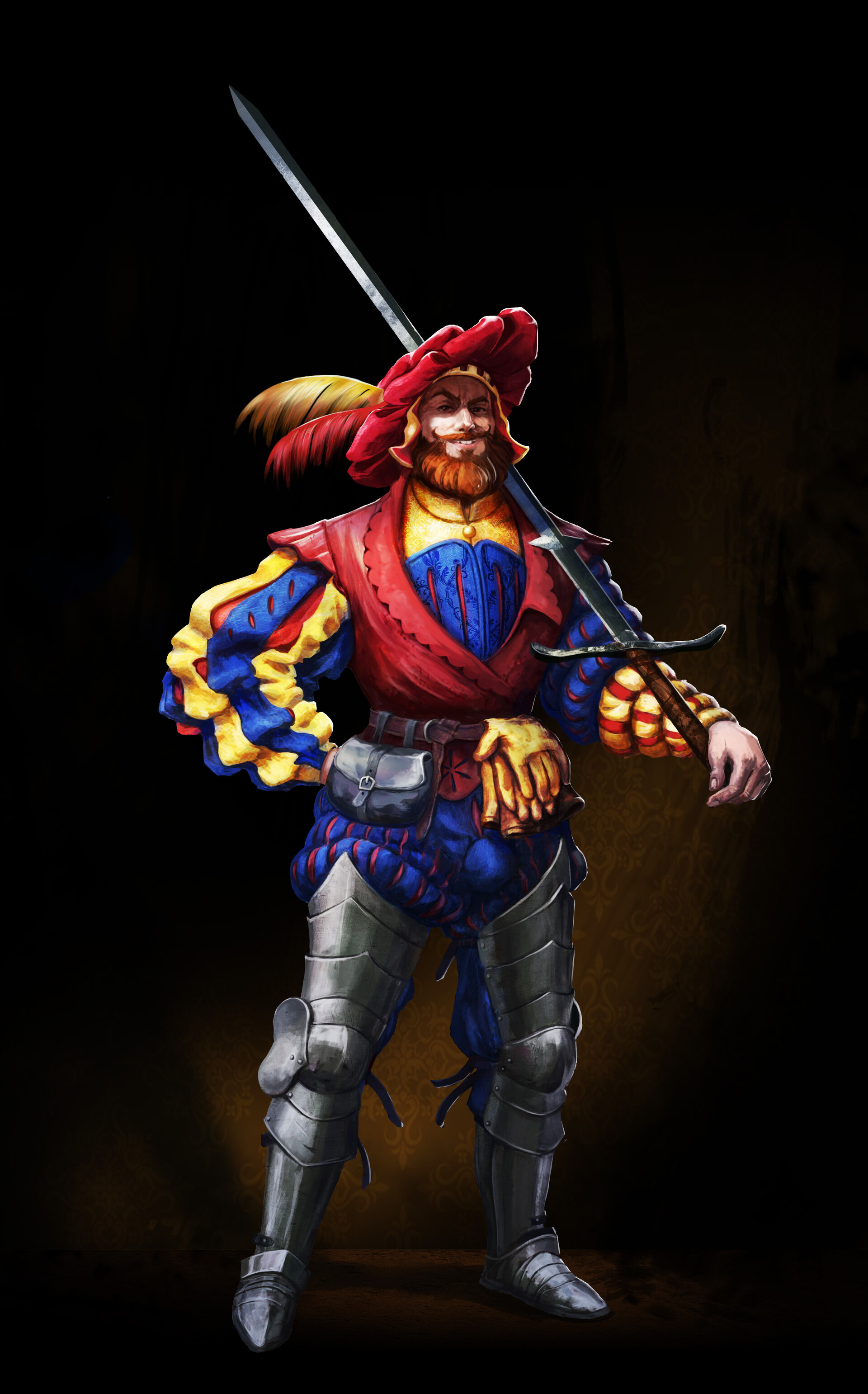 ArtStation - Mid 16th century character