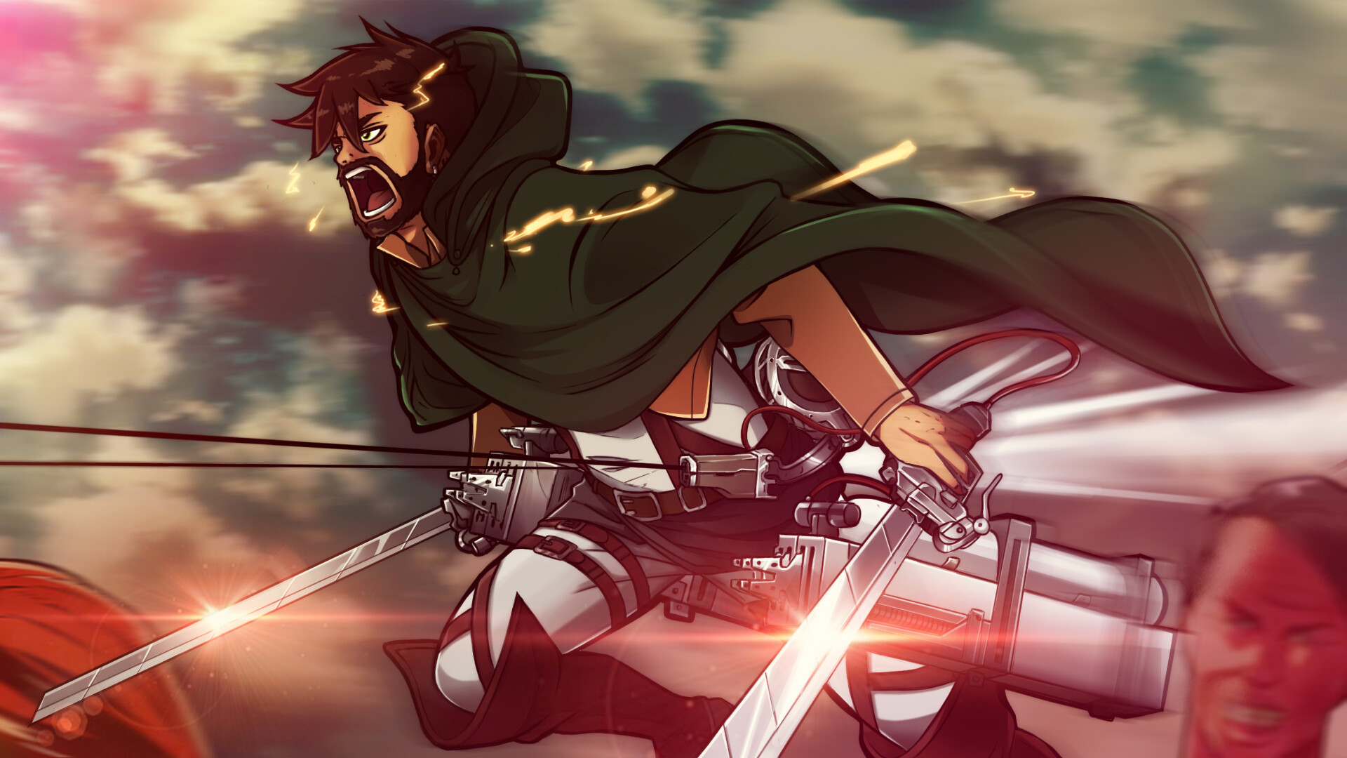 ArtStation - Attack On Titan Custom Fan Art