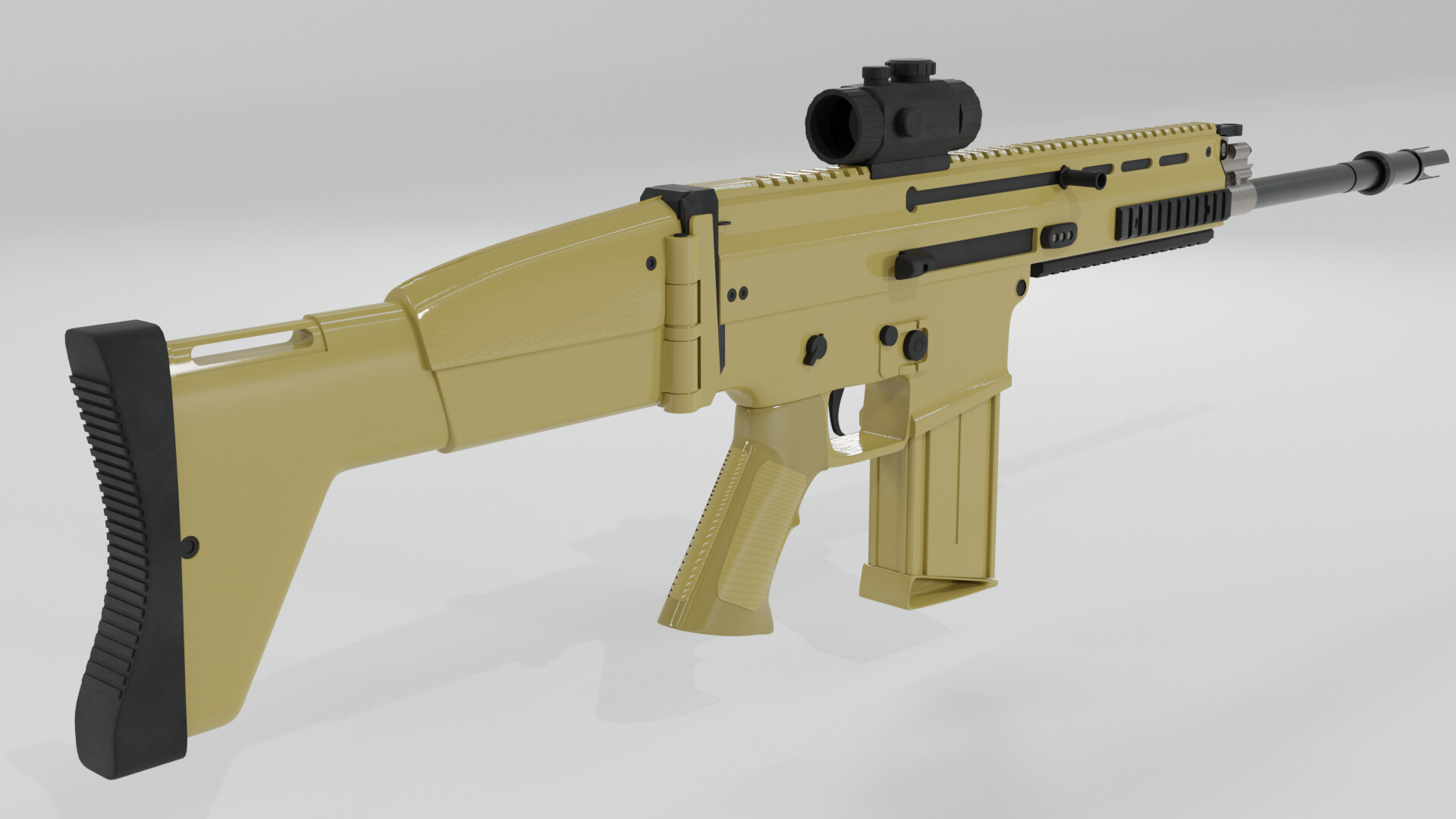 ArtStation - tokyo marui scar-h