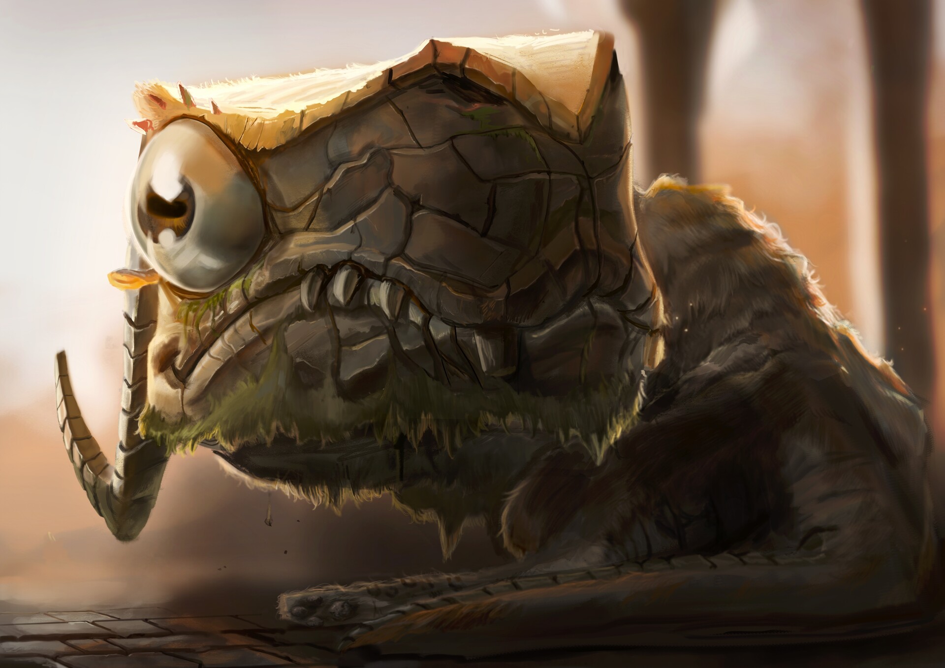 ArtStation - Sand dragon