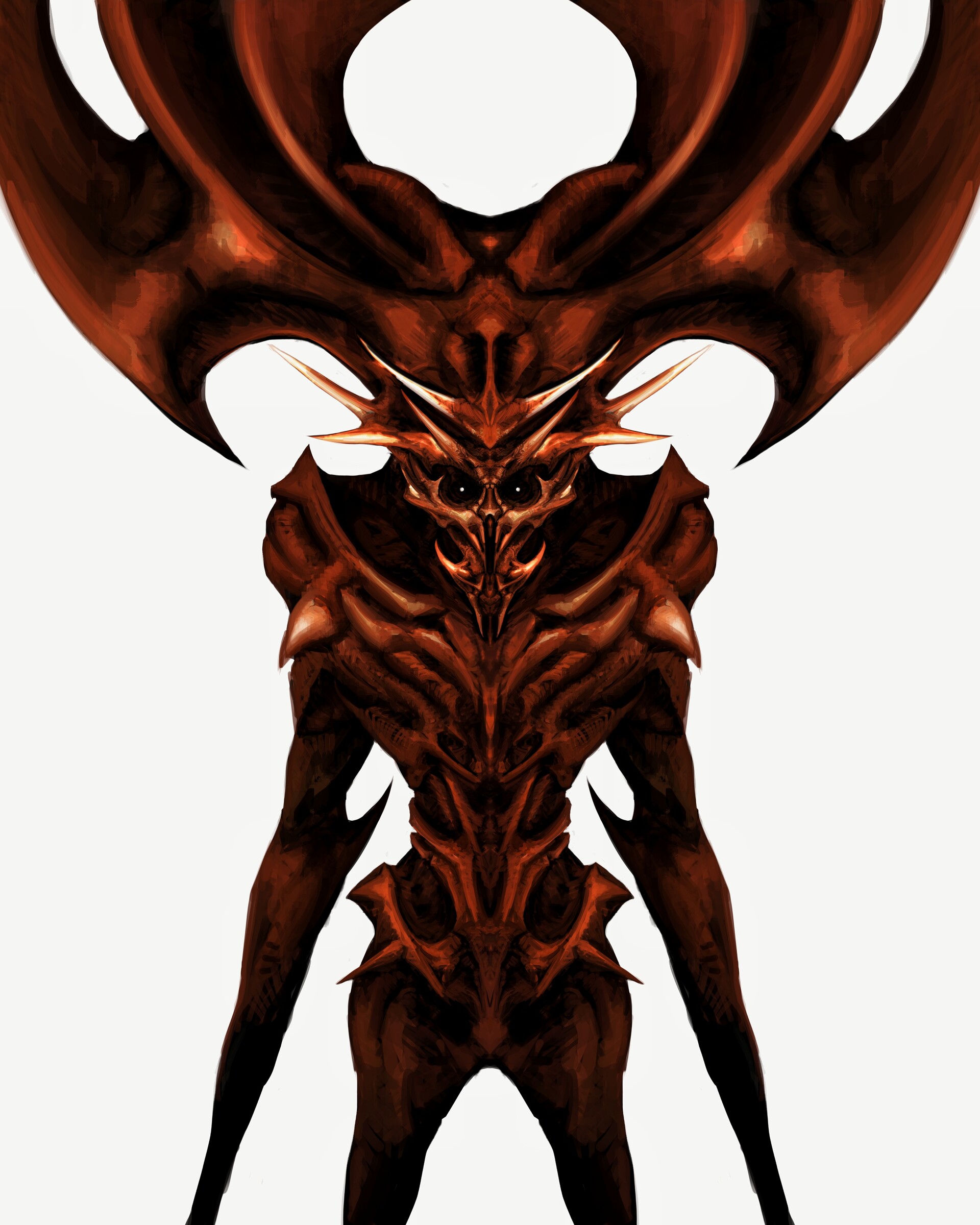 ArtStation - Demon Creature Sketch