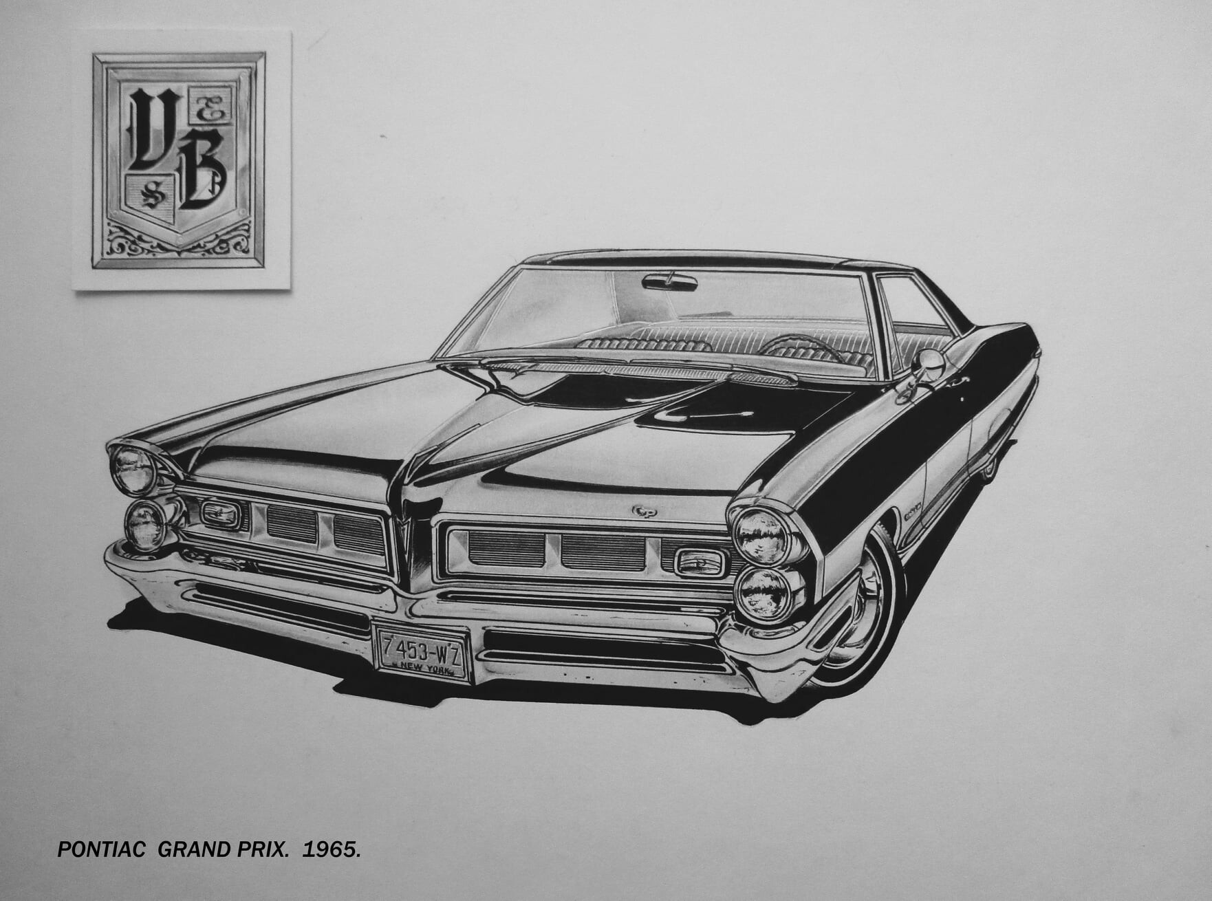 ArtStation - PONTIAC GRAND PRIX 1965