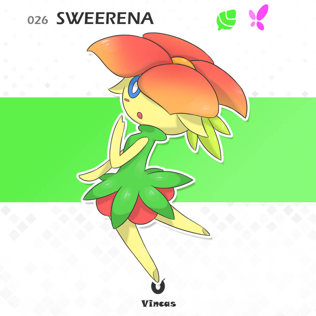 ArtStation - Fakemon 026 - SWEERENA