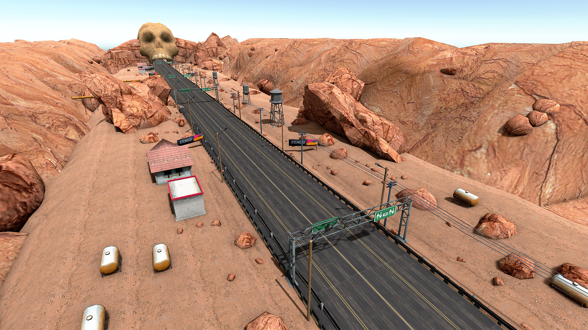 ArtStation - LowPoly Desert Car Game Environment