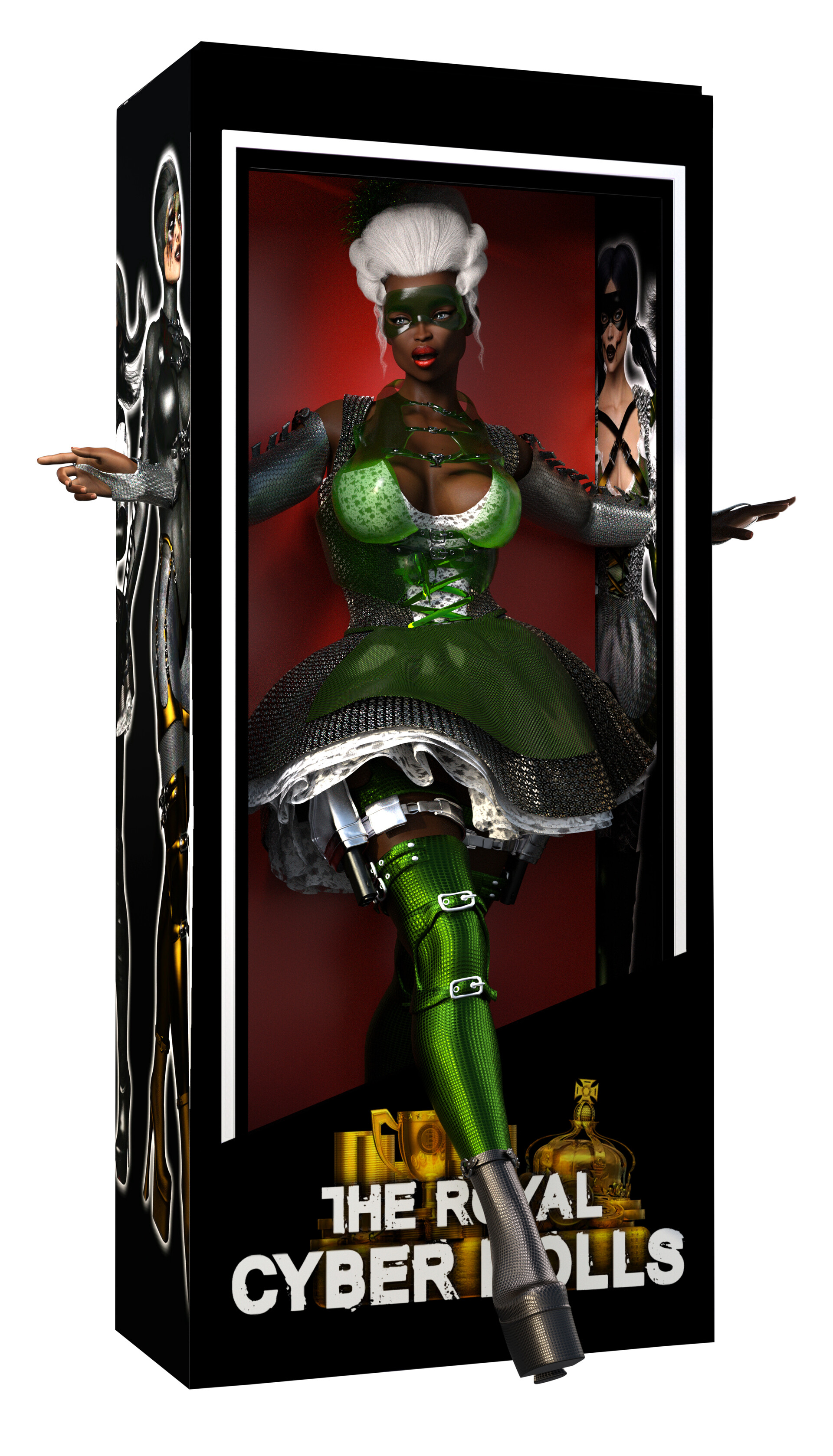 ArtStation - THE ROYAL CYBER DOLLS