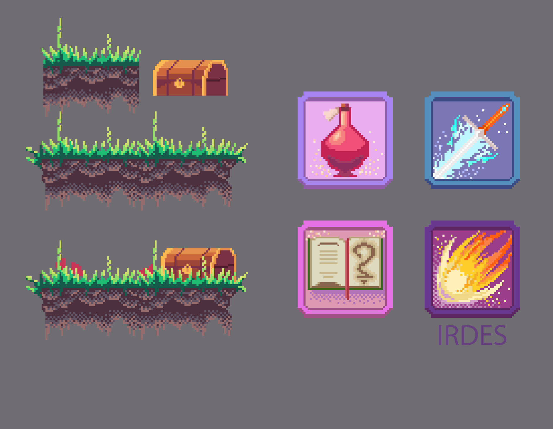 ArtStation - Assorted Pixelart work