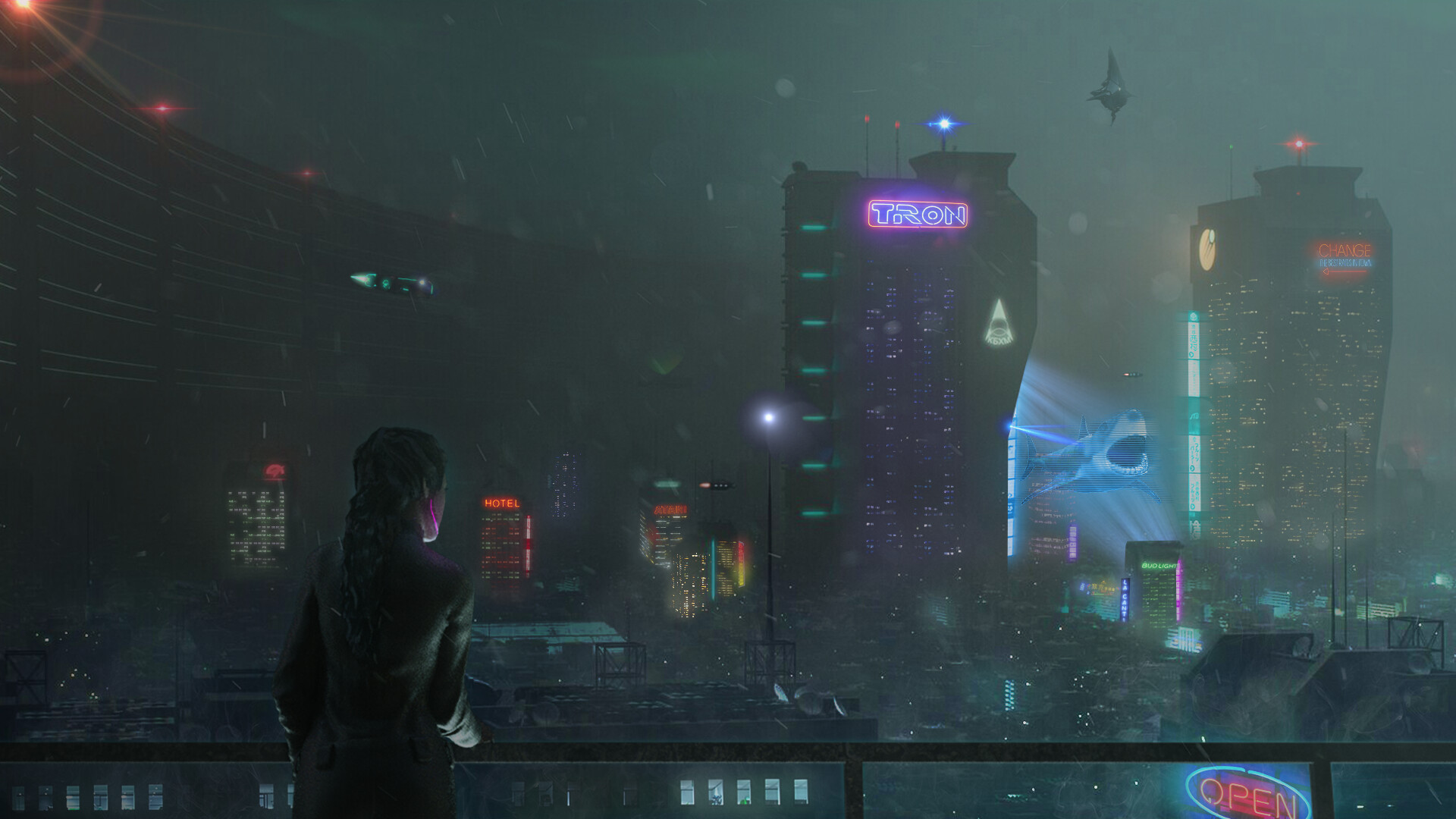 ArtStation - Cyberpunk City