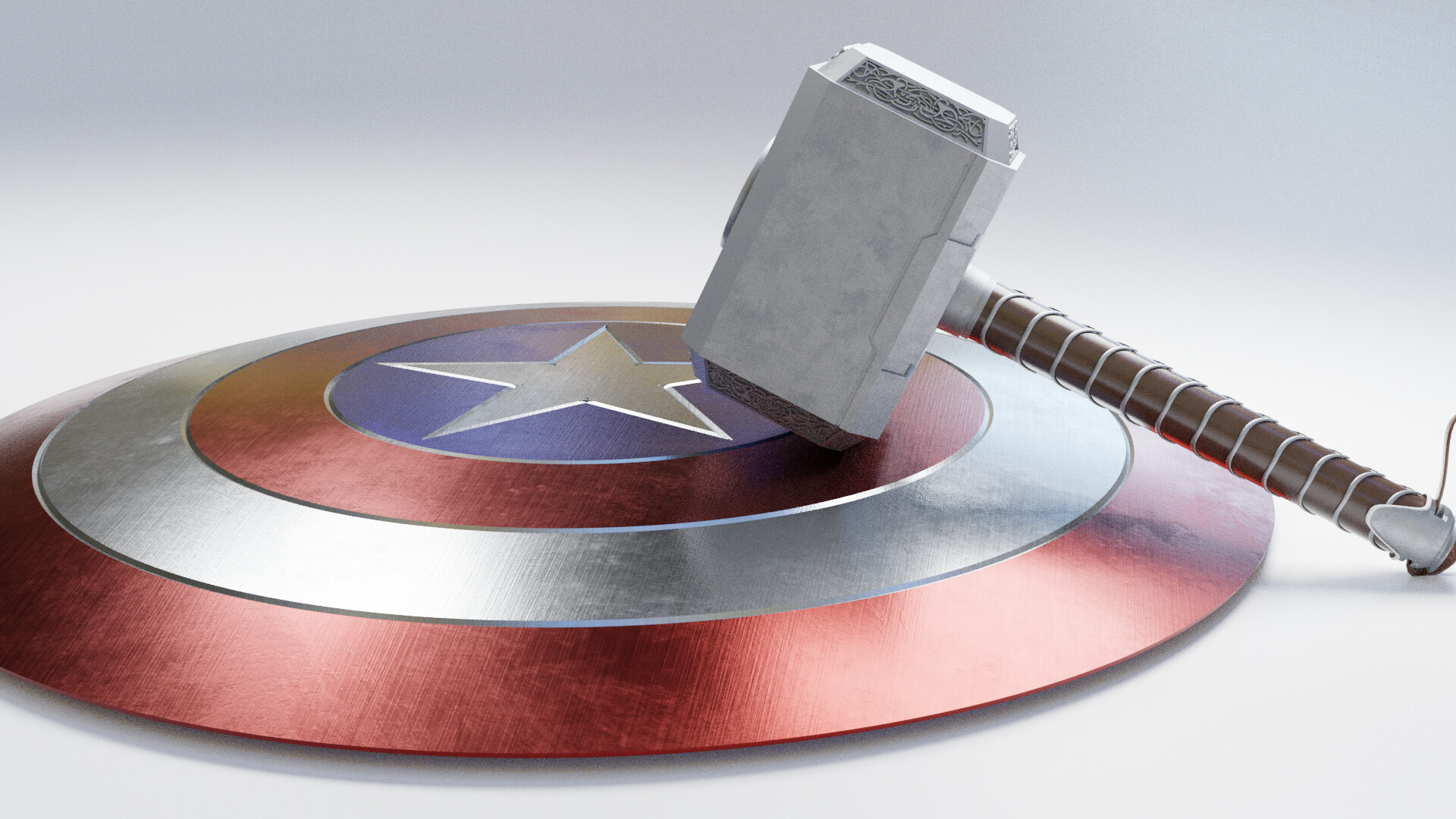 ArtStation - Shield n Hammer