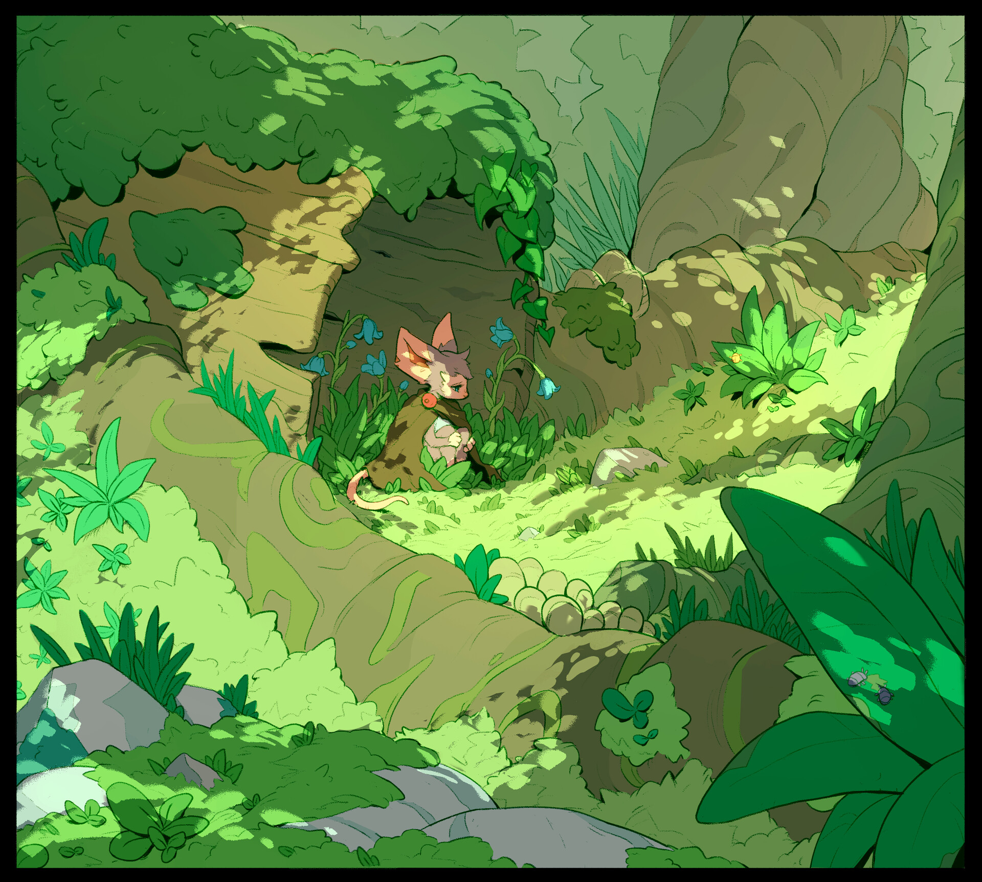 ArtStation - A hiding place