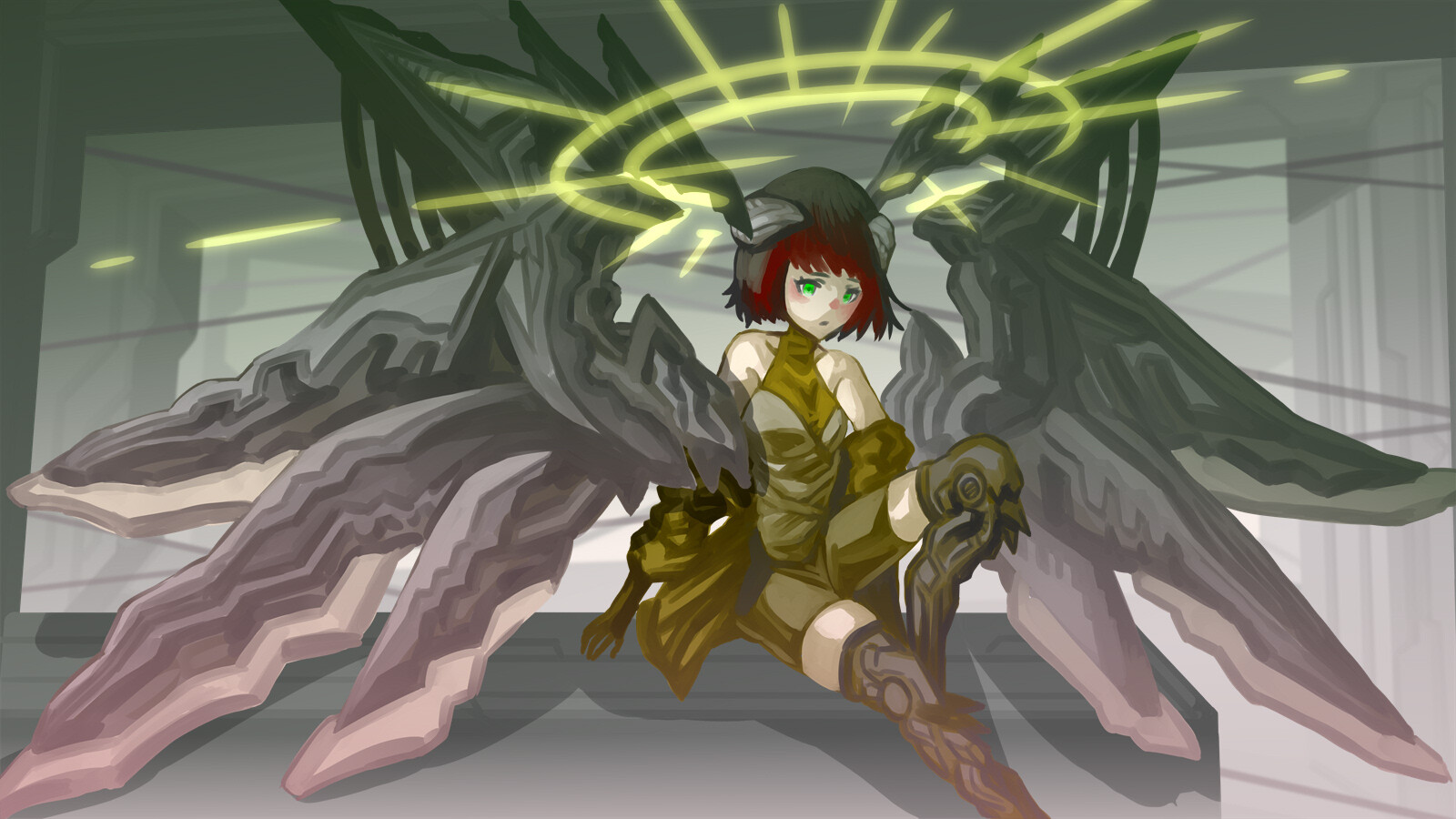 ArtStation - Mecanical angel