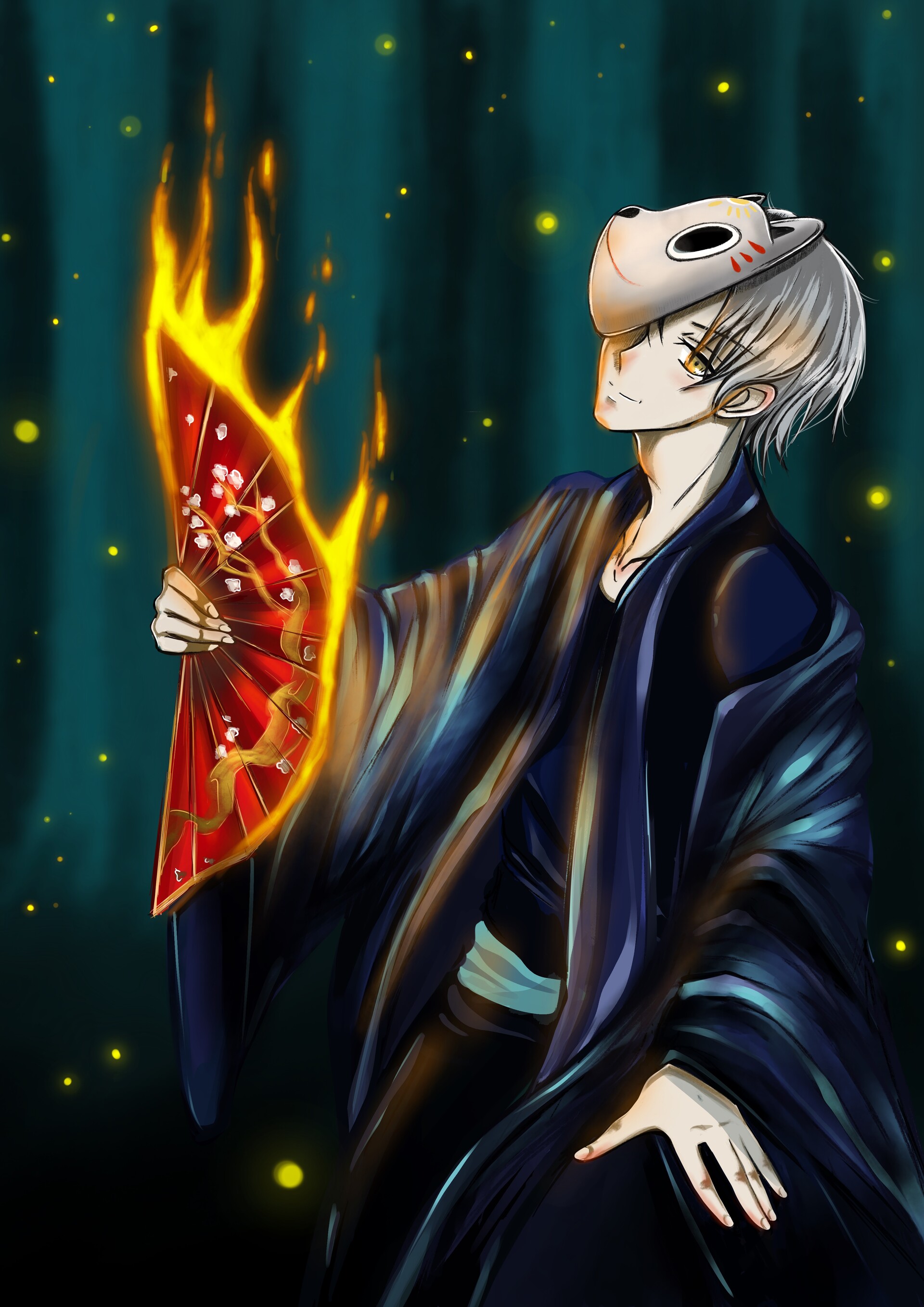 ArtStation - Hotarubi no Mori e